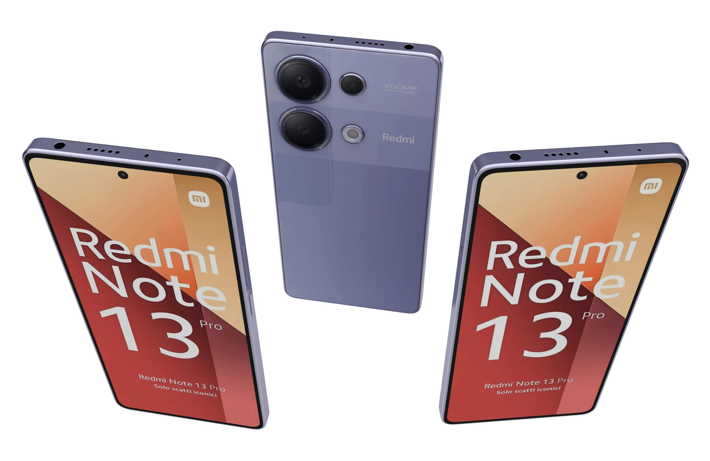 Xiaomi Redmi Note 13 Pro Purple - 3D Model by Rever_Art