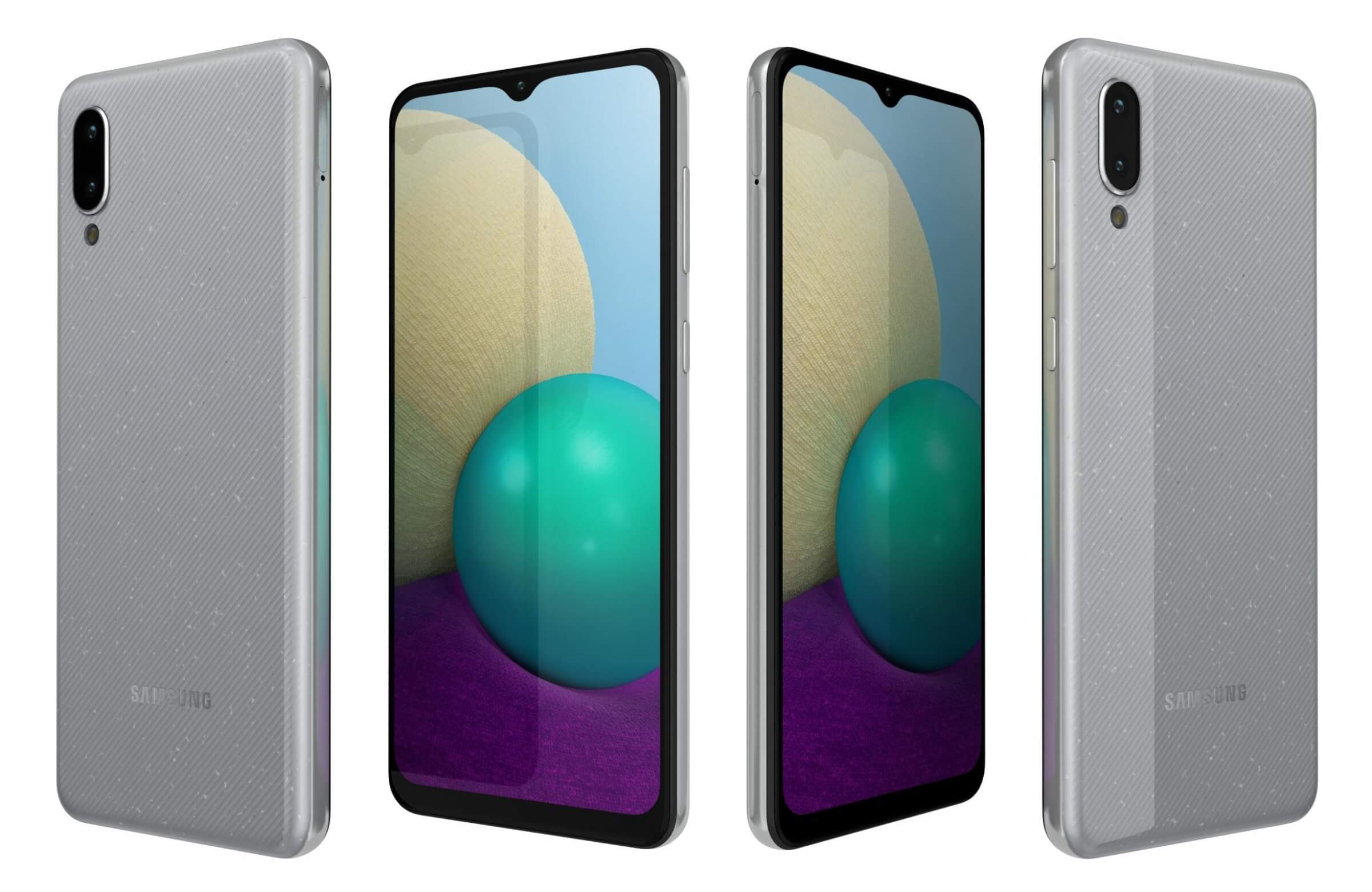 Samsung Galaxy A02 All Colors - 3D Model by Rever_Art