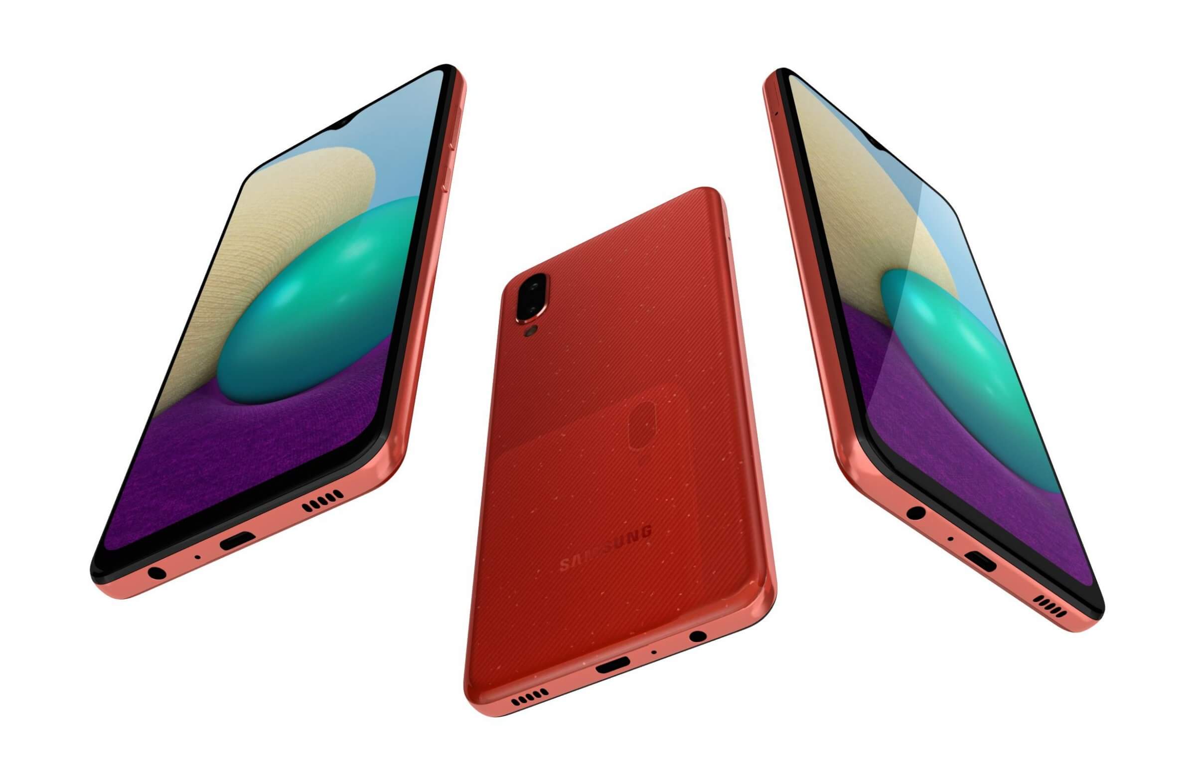 Samsung Galaxy A02 All Colors - 3D Model by Rever_Art