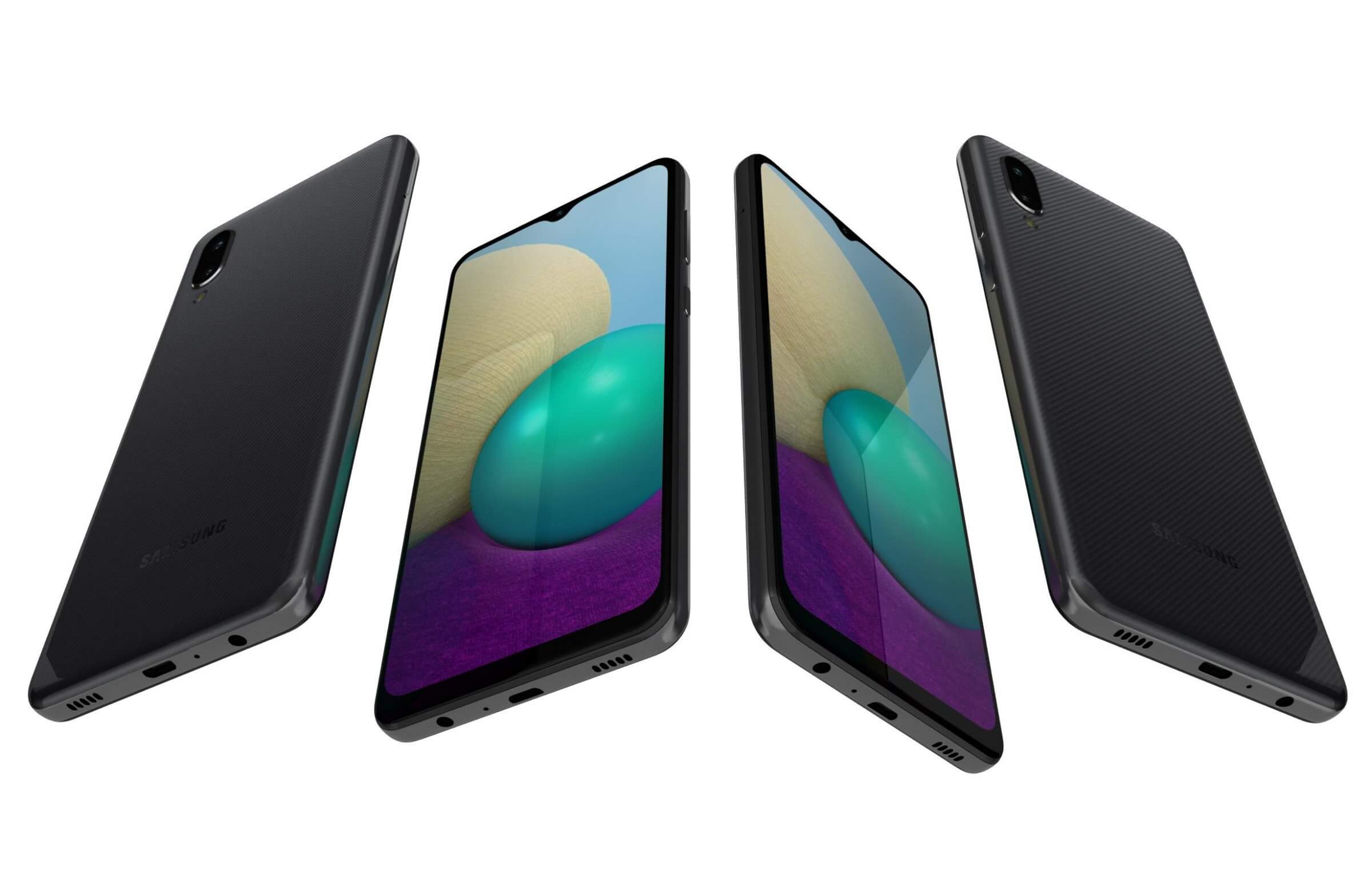 Samsung Galaxy A02 All Colors - 3D Model by Rever_Art