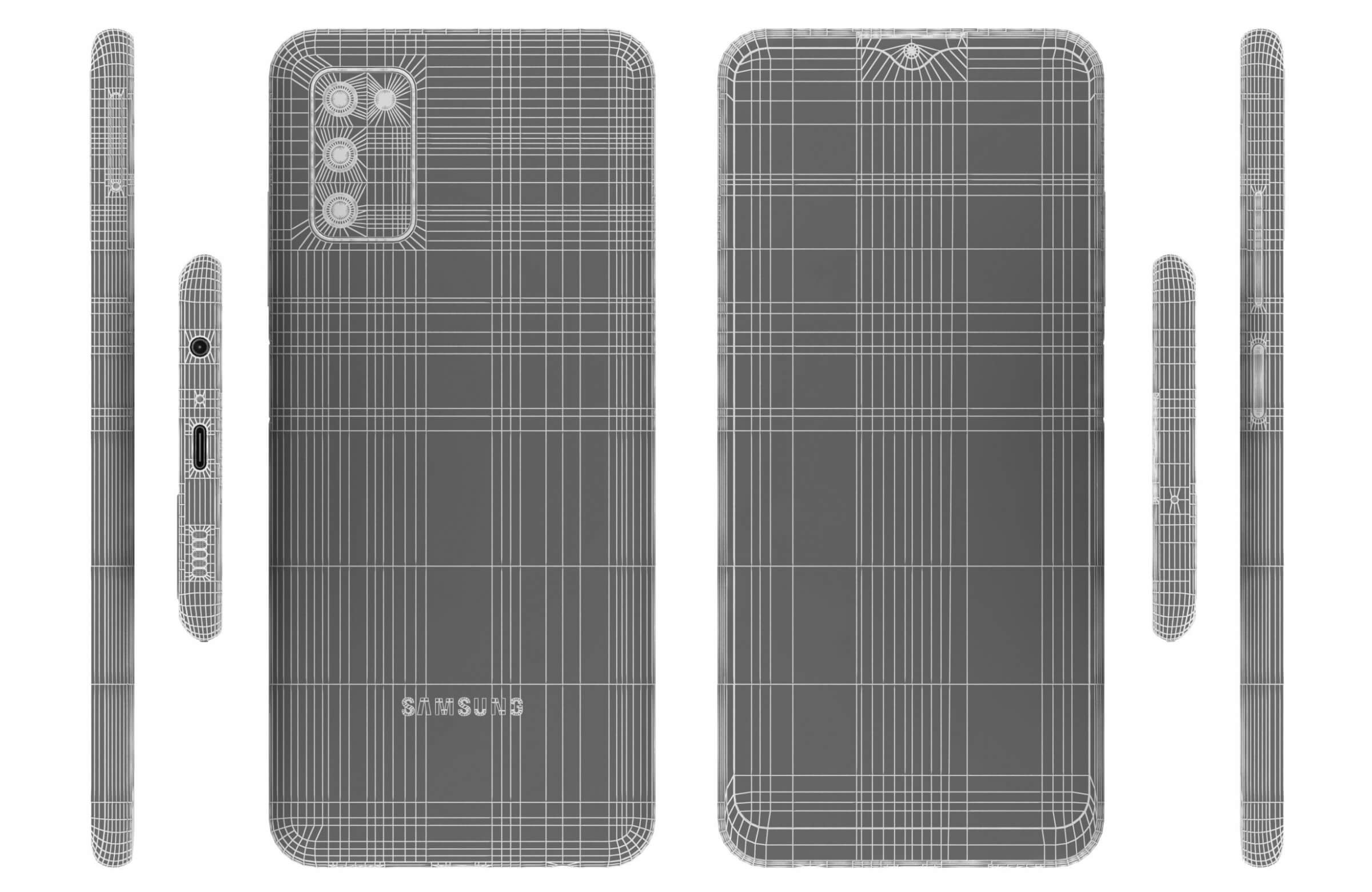 Samsung Galaxy A03 A03S And A03 Core Collections - 3D Model by Rever_Art
