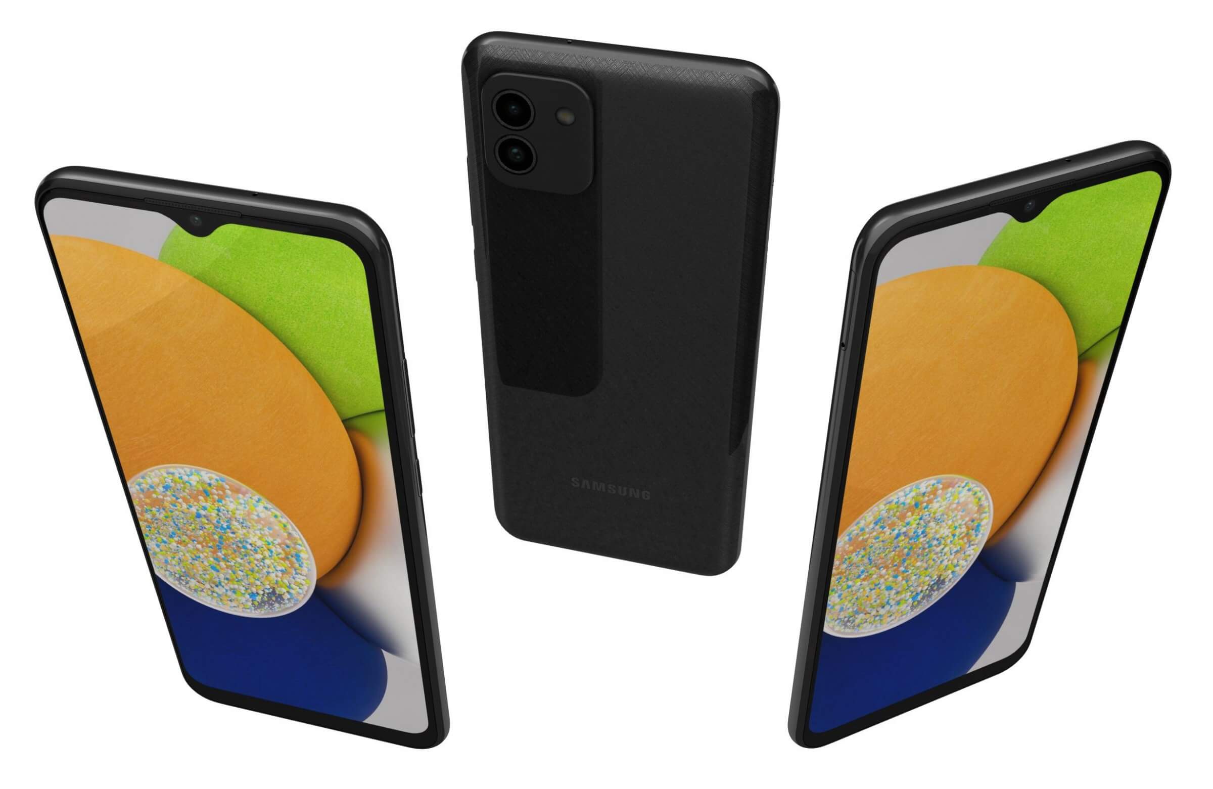 Samsung Galaxy A03 All Colors - 3D Model by Rever_Art