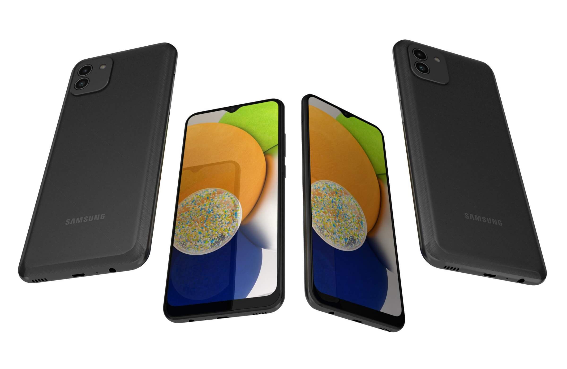 Samsung Galaxy A03 All Colors - 3D Model by Rever_Art