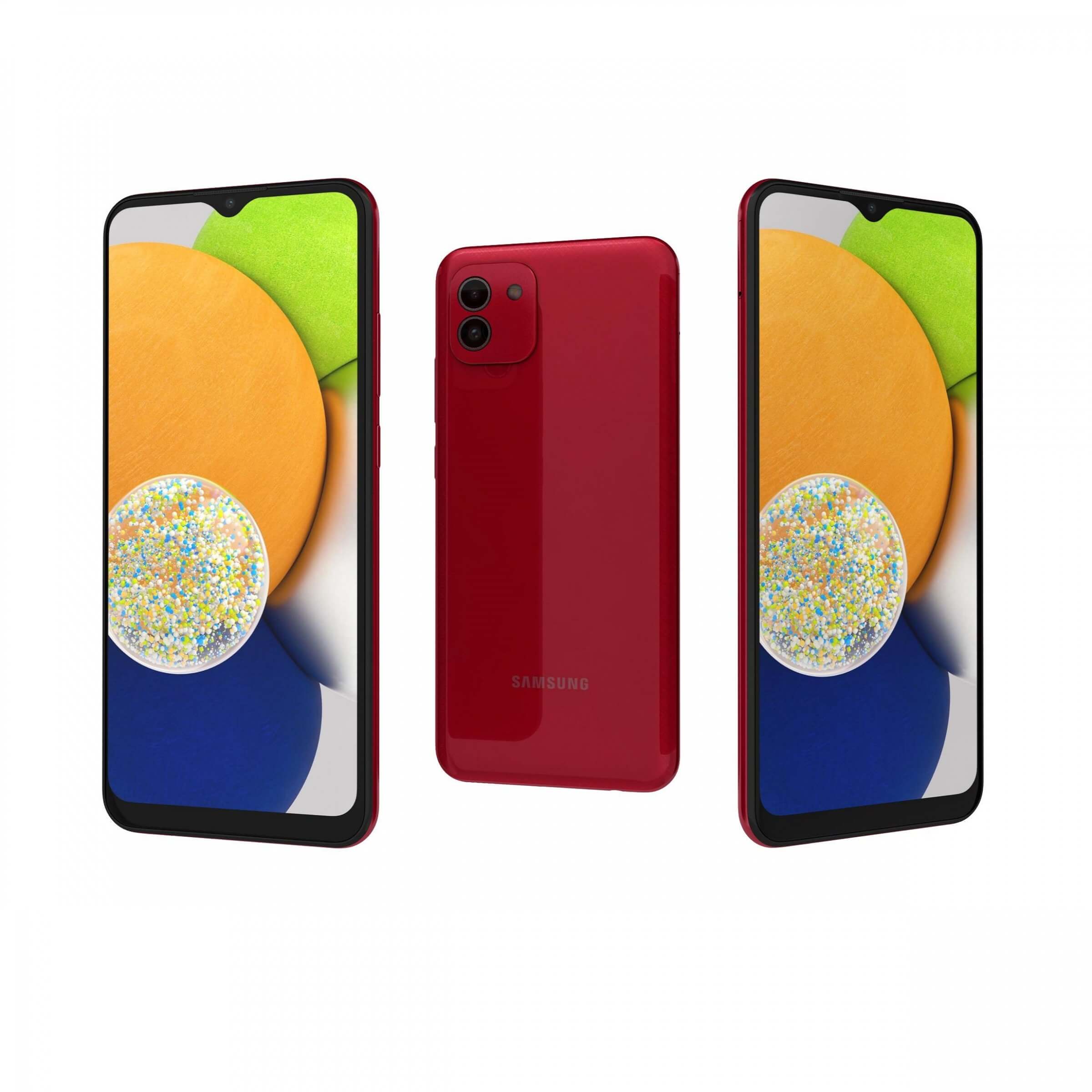 Samsung Galaxy A03 All Colors - 3D Model by Rever_Art