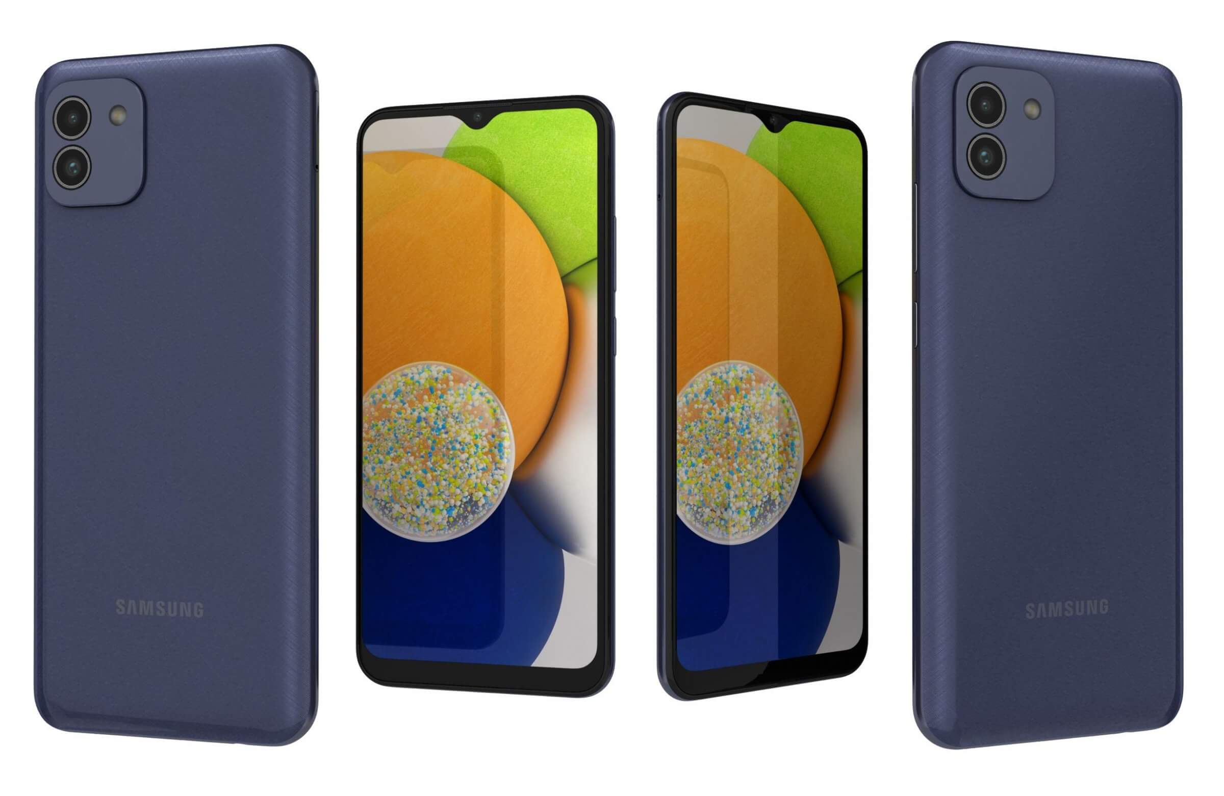 Samsung Galaxy A03 All Colors - 3D Model by Rever_Art