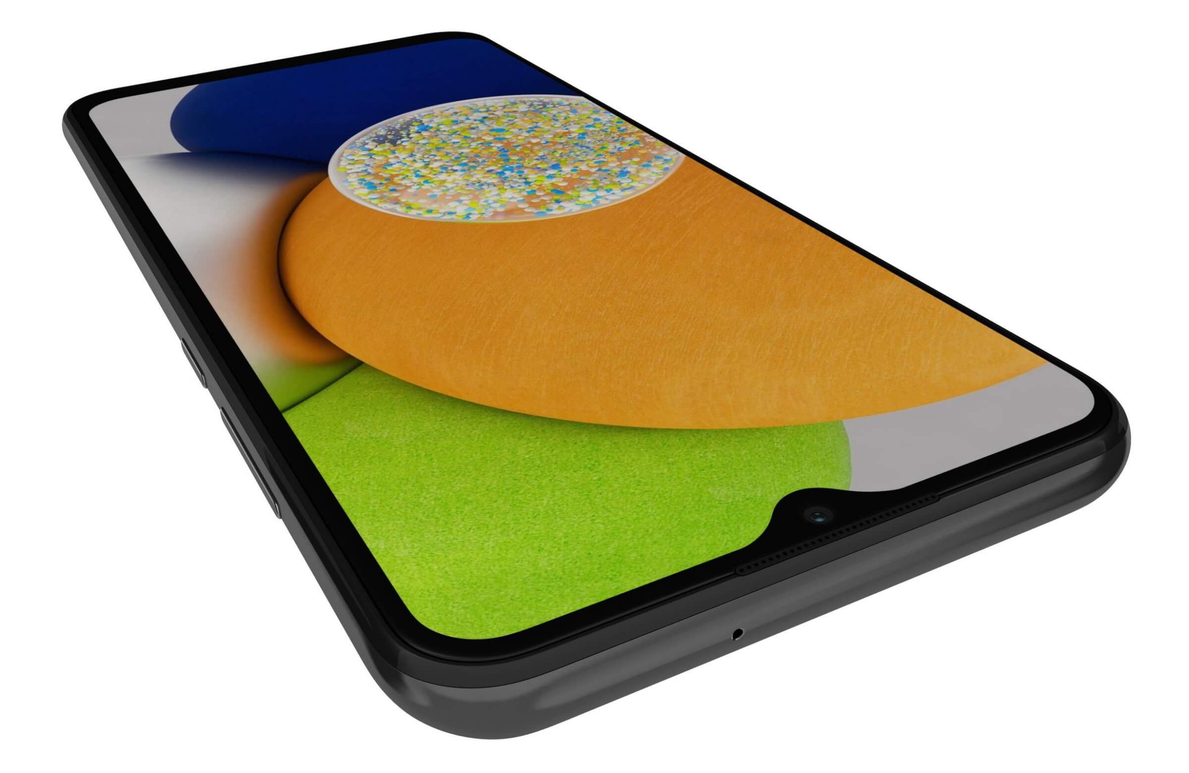 Samsung Galaxy A03 Black - 3D Model by Rever_Art