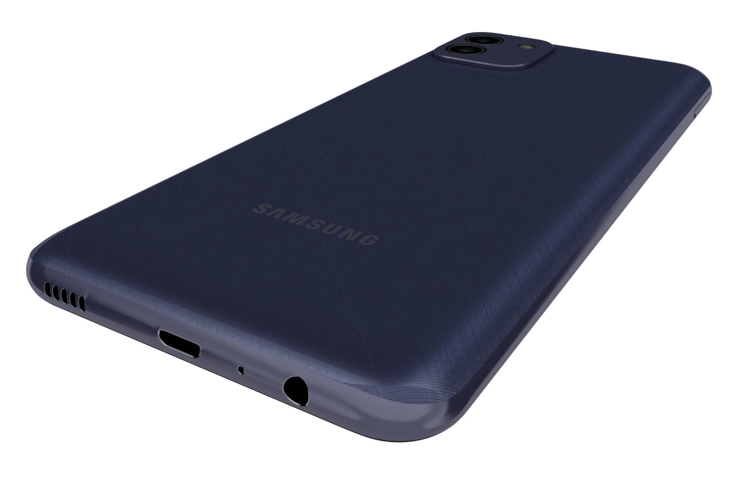 Samsung Galaxy A03 Blue - 3D Model by Rever_Art