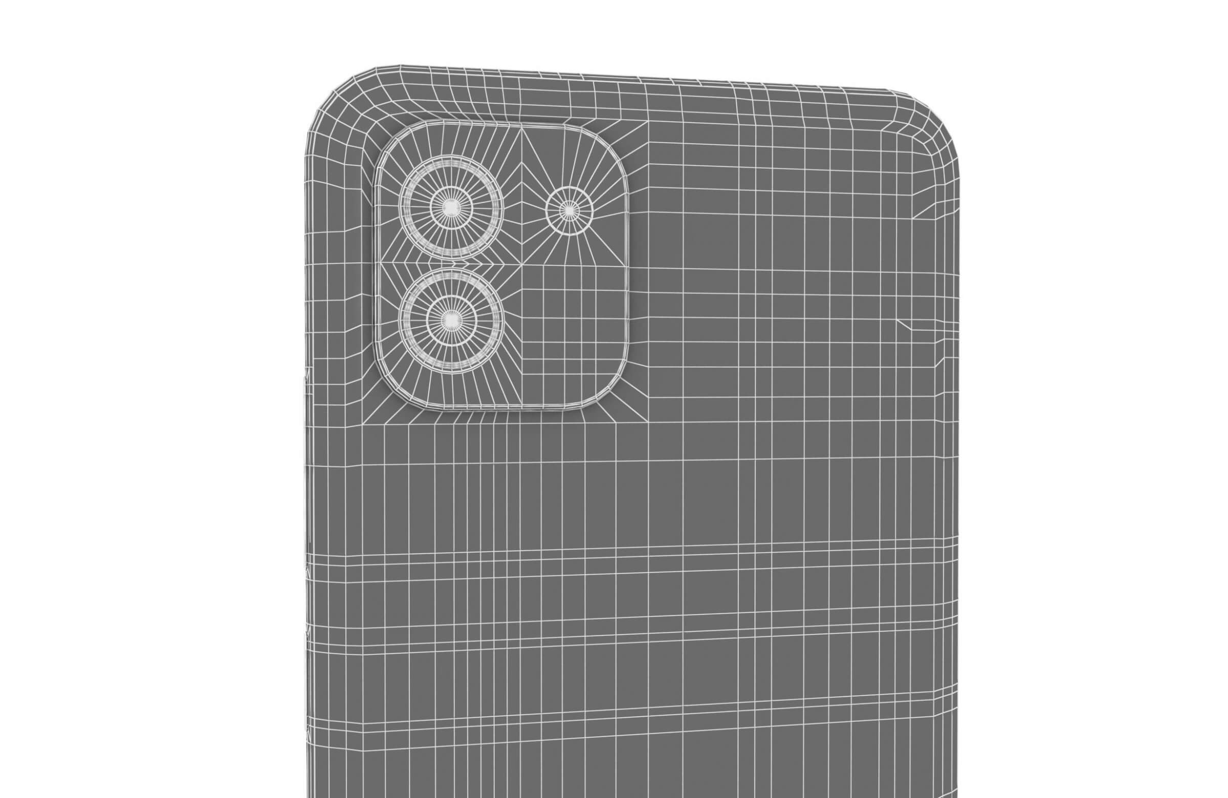 Samsung Galaxy A03 Blue - 3D Model by Rever_Art
