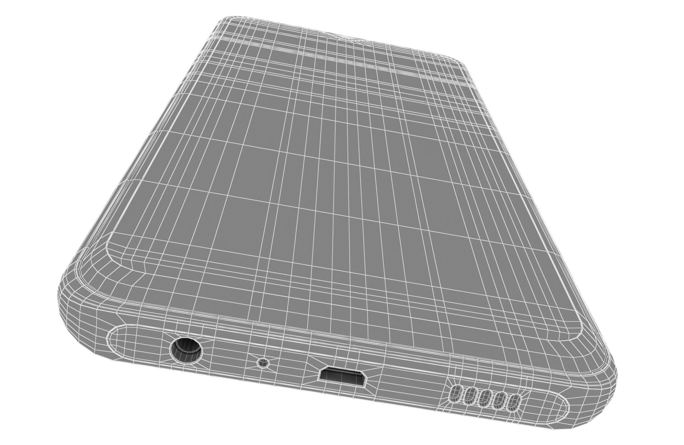 Samsung Galaxy A03 Core Black And Blue - 3D Model by Rever_Art