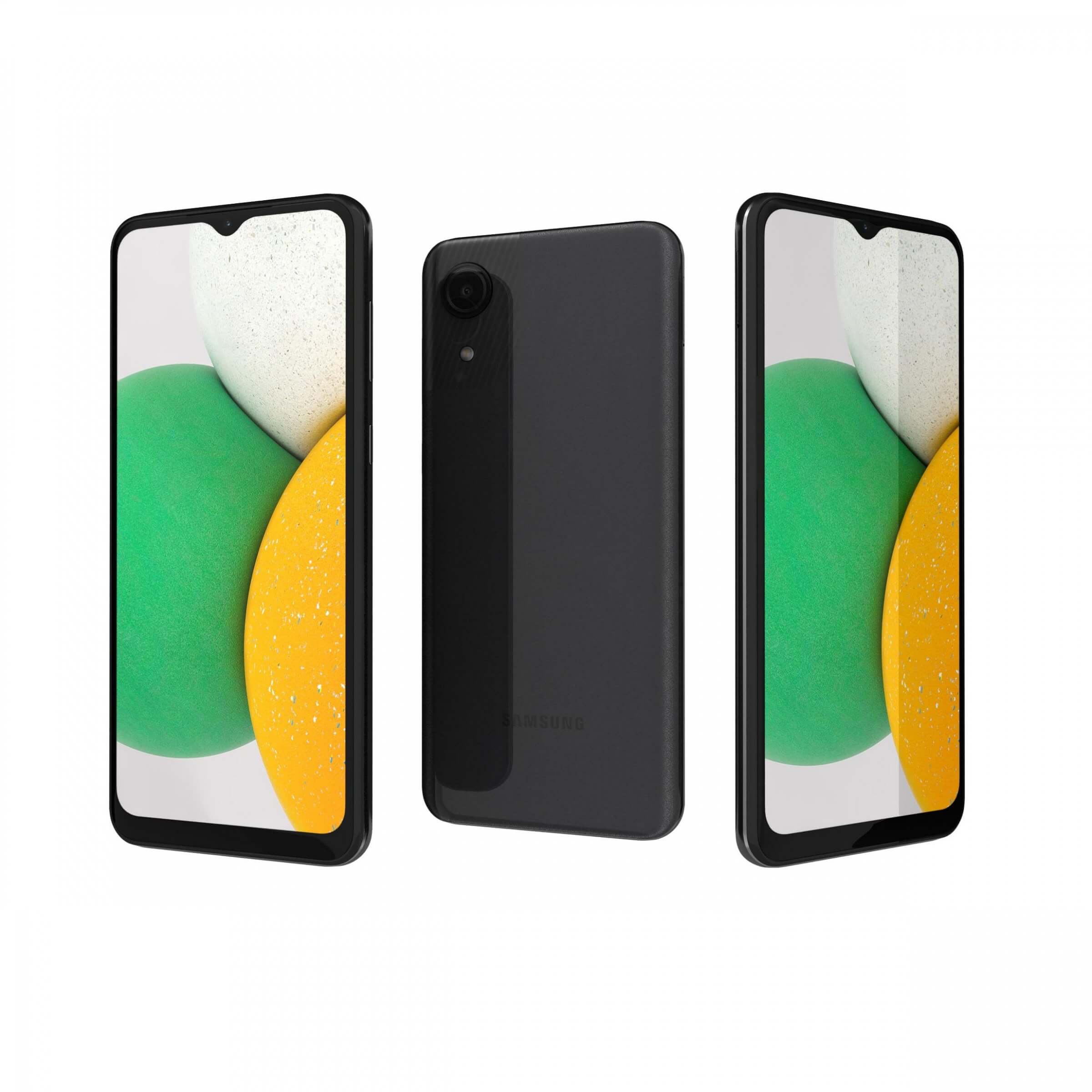 Samsung Galaxy A03 Core Black - 3D Model by Rever_Art