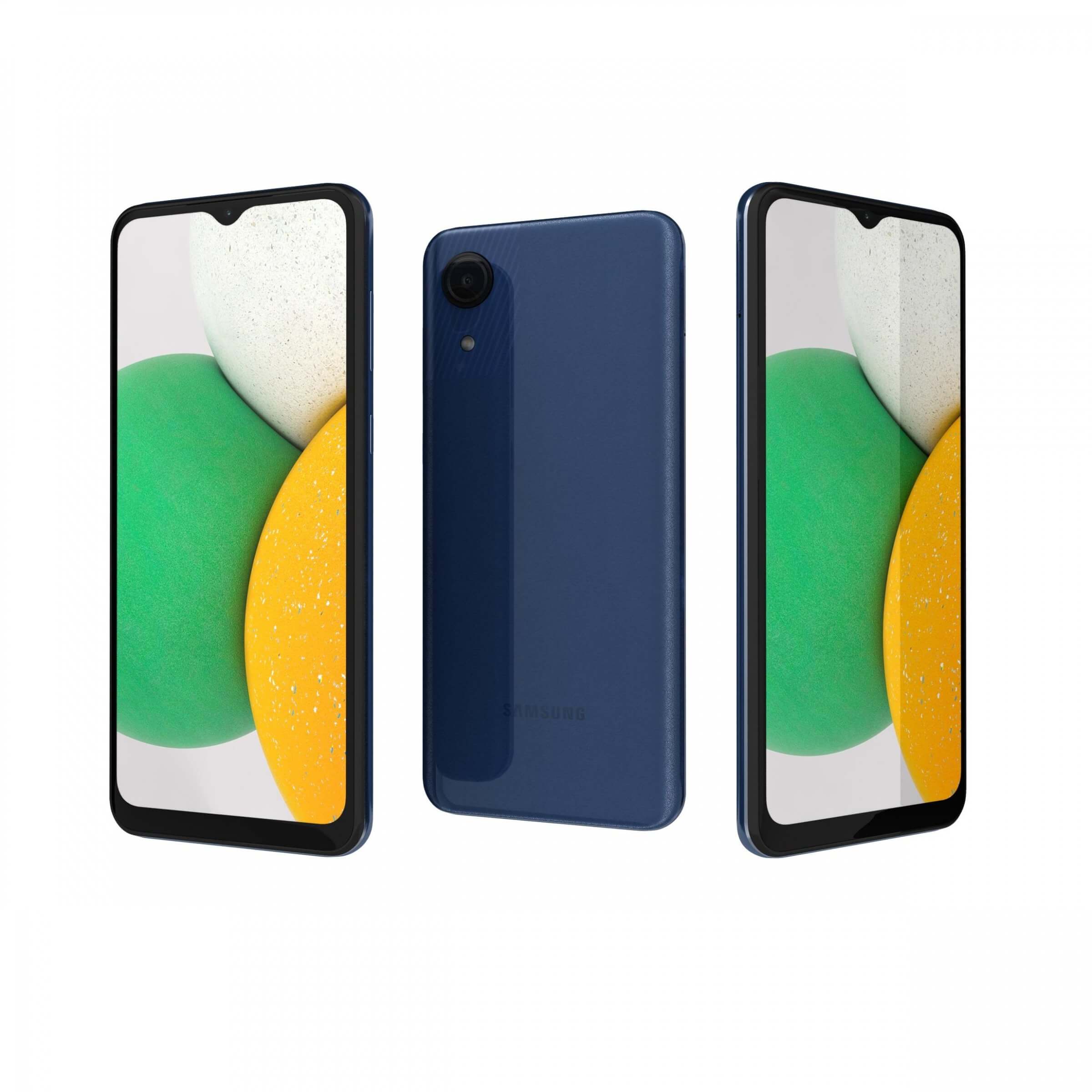 Samsung Galaxy A03 Core Blue - 3D Model by Rever_Art