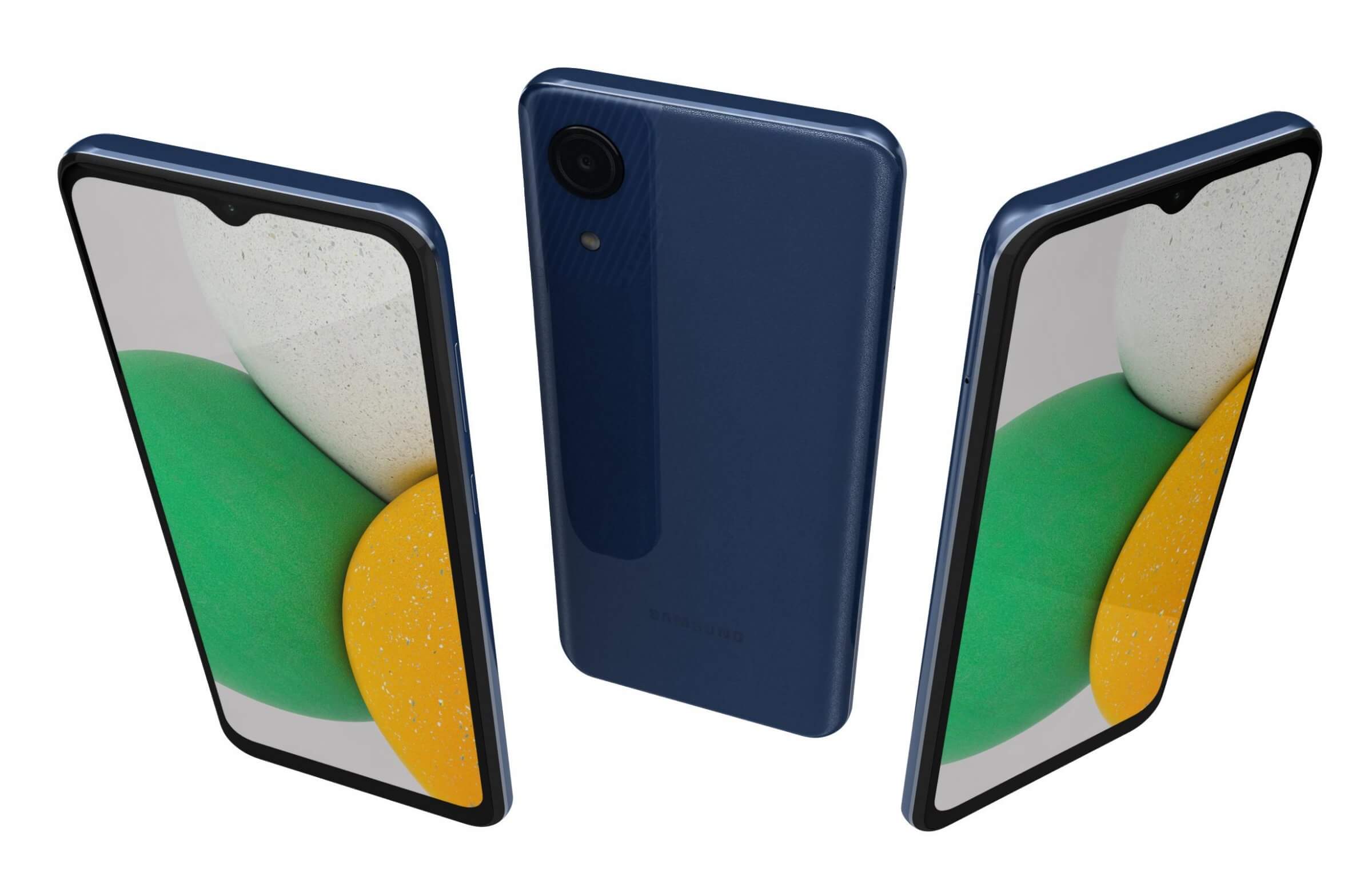 Samsung Galaxy A03 Core Blue - 3D Model by Rever_Art