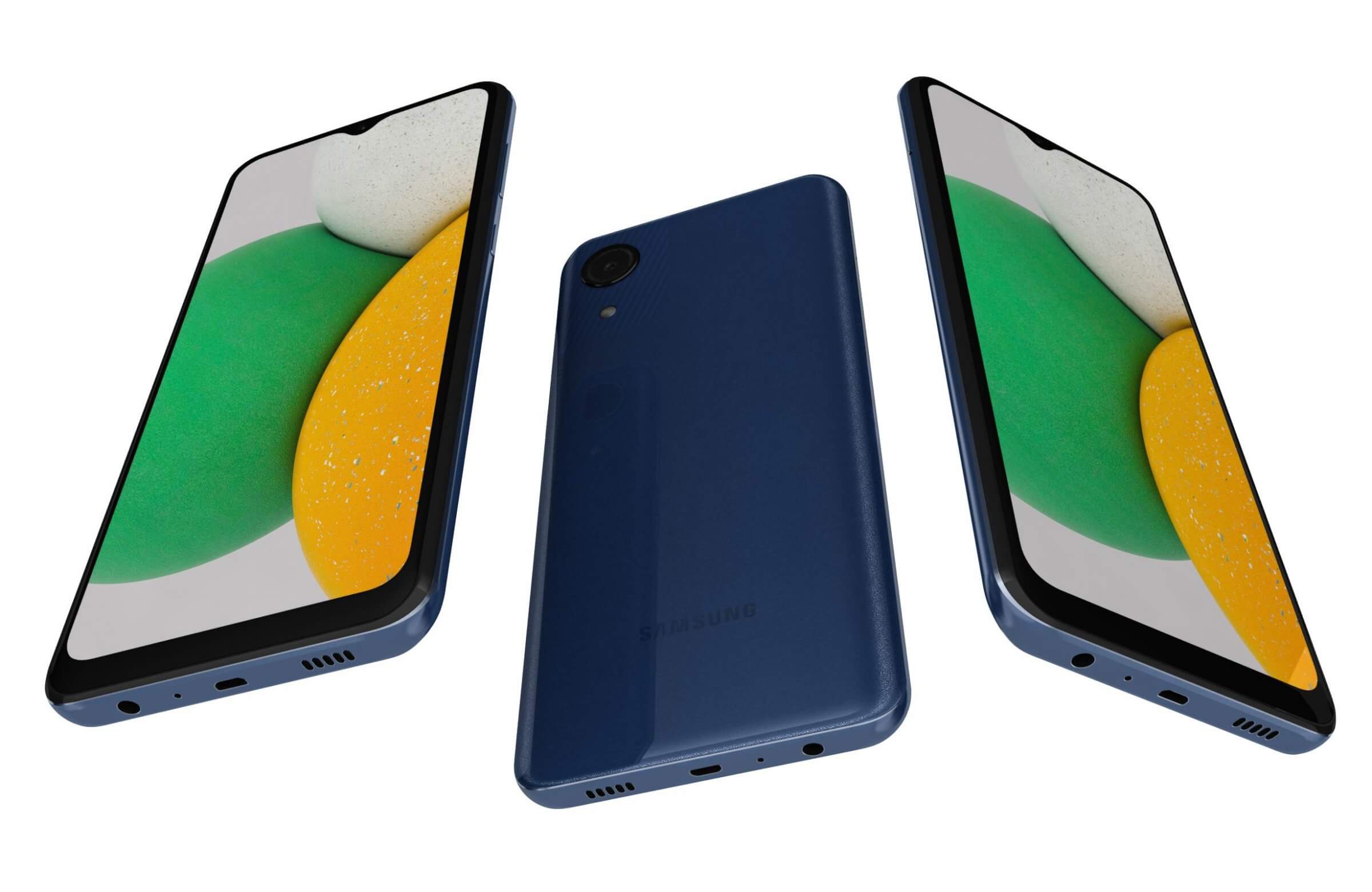 Samsung Galaxy A03 Core Blue - 3D Model by Rever_Art