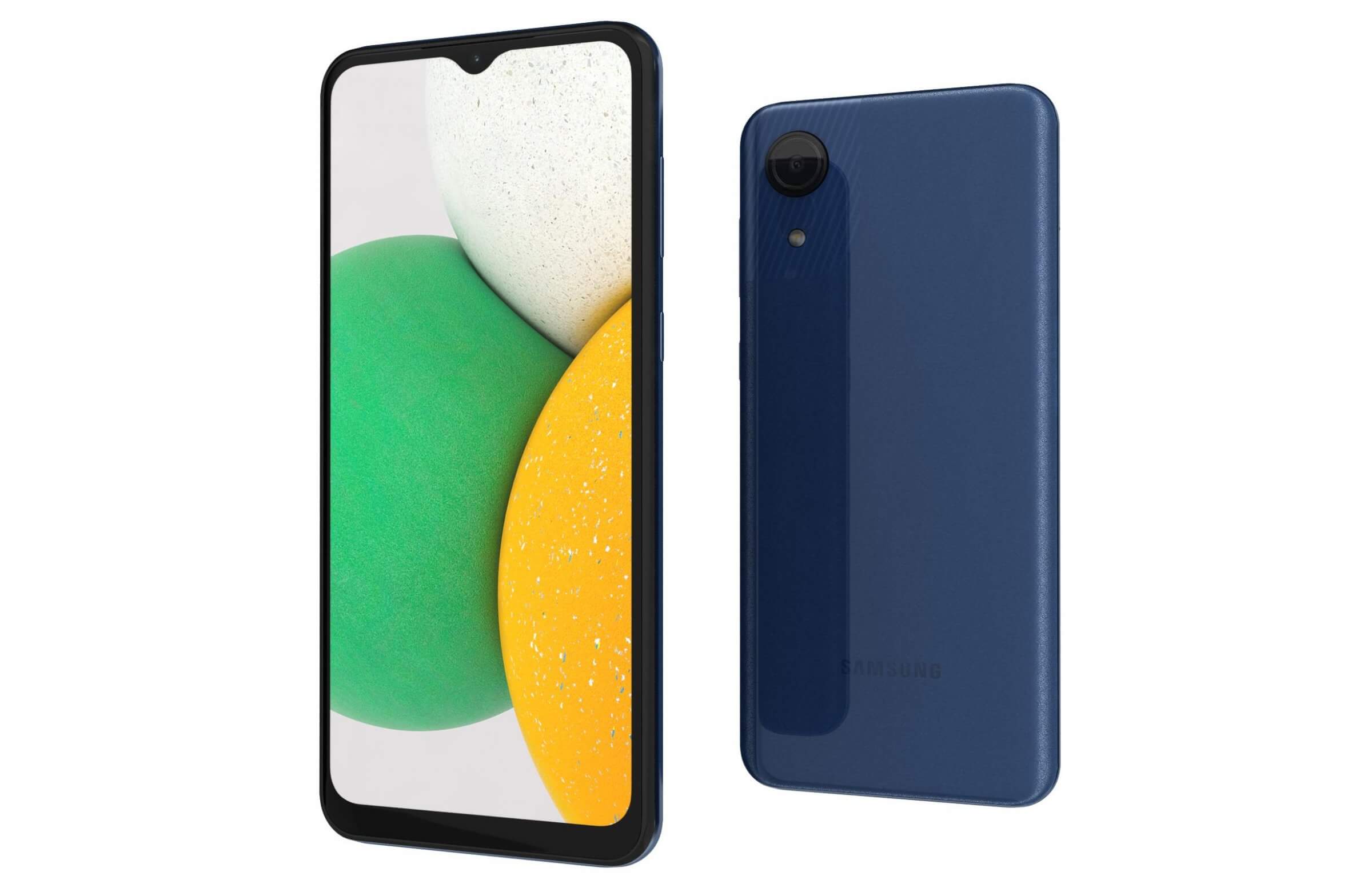 Samsung Galaxy A03 Core Blue - 3D Model by Rever_Art