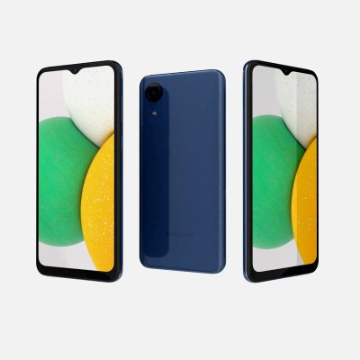 Samsung Galaxy A03 Core Blue - 3D Model by Rever_Art