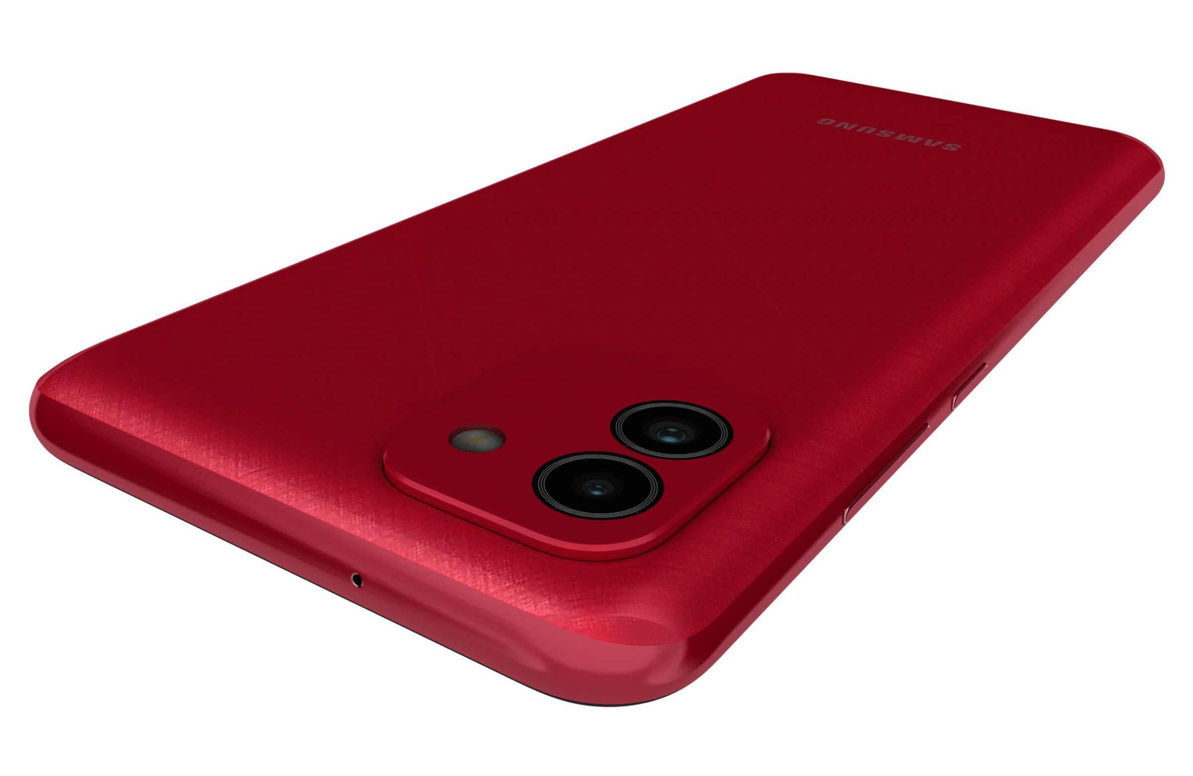 Samsung Galaxy A03 Red - 3D Model by Rever_Art