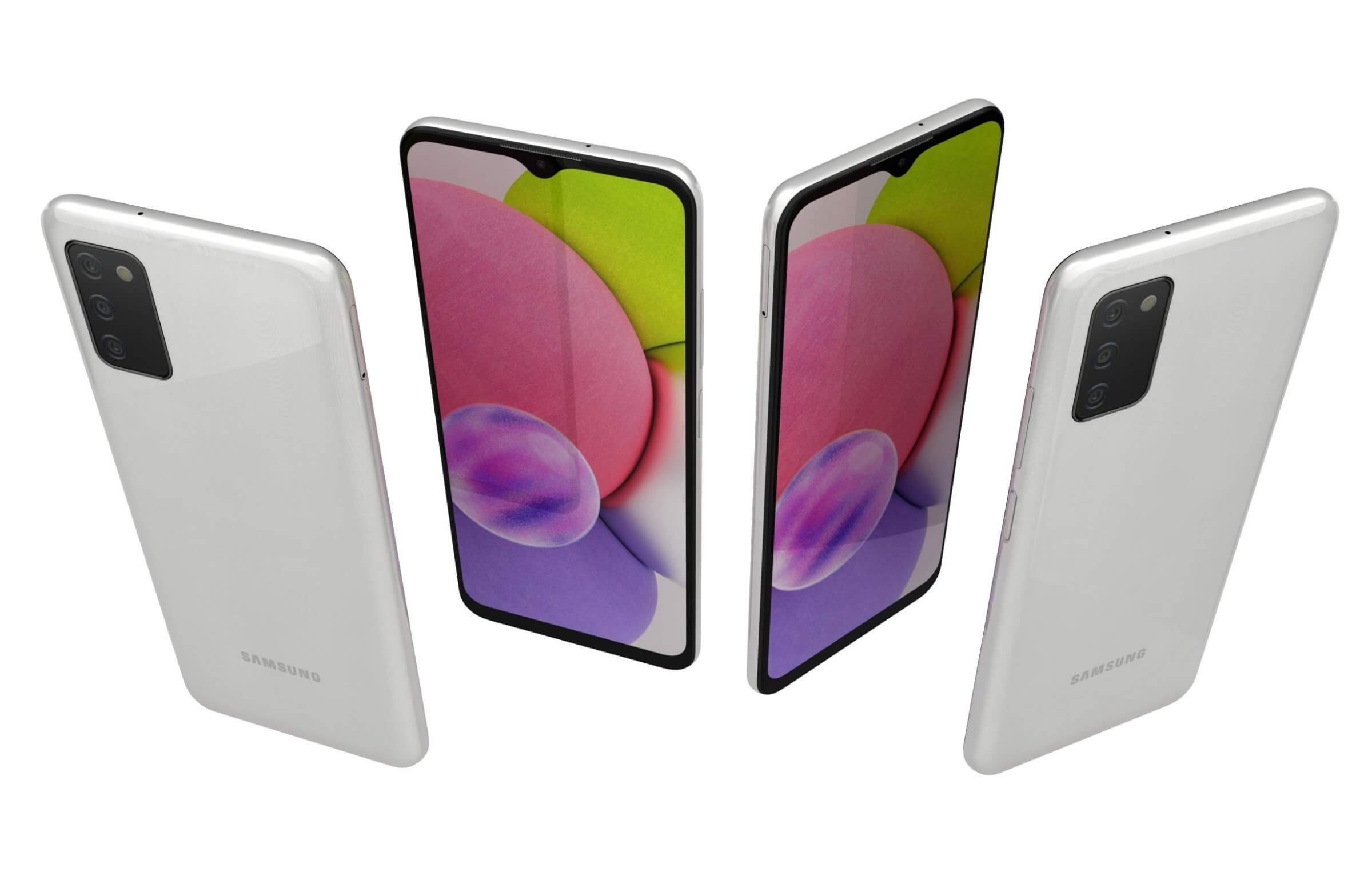 Samsung Galaxy A03s All Colors - 3D Model by Rever_Art