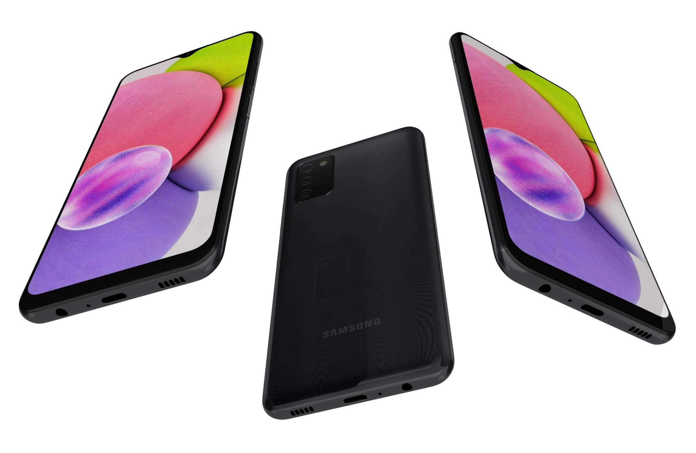 Samsung Galaxy A03s All Colors - 3D Model by Rever_Art