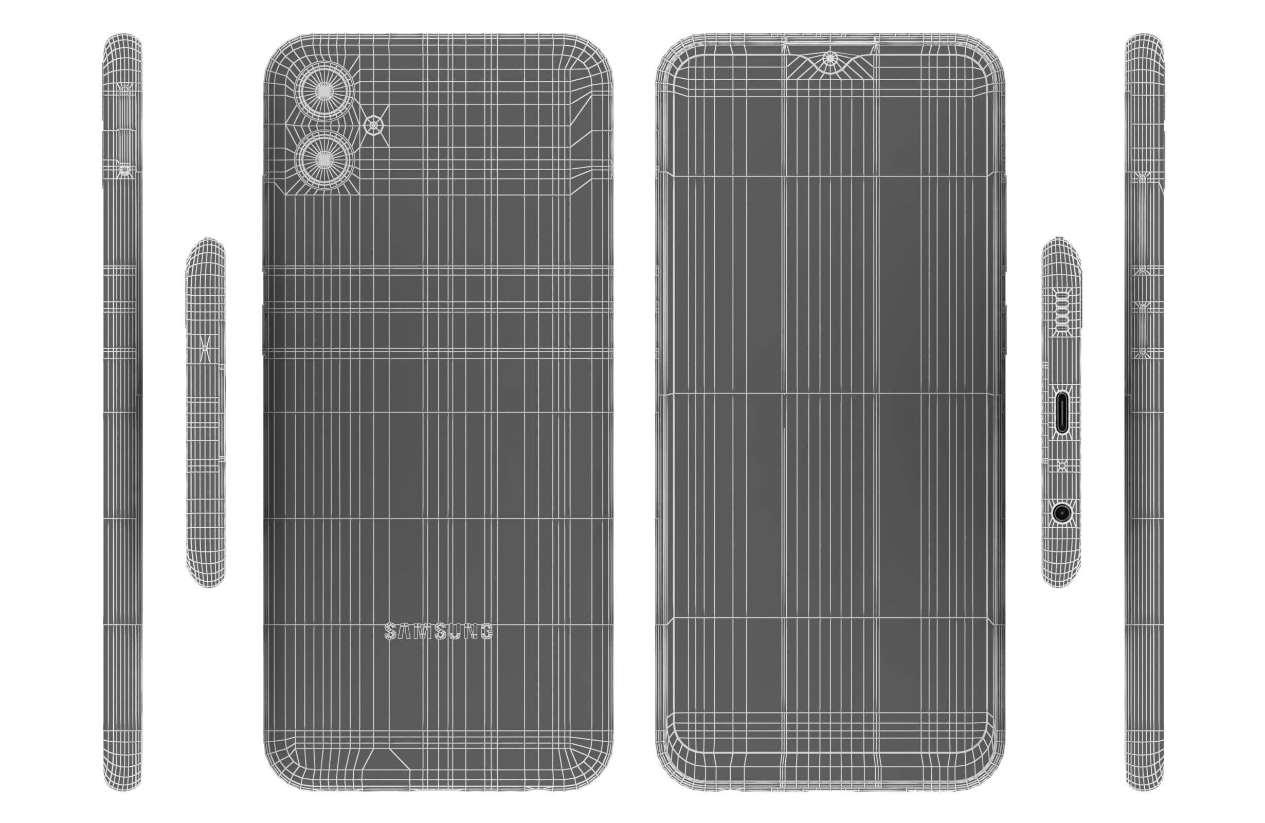 Samsung Galaxy A04e All Colors - 3D Model by Rever_Art