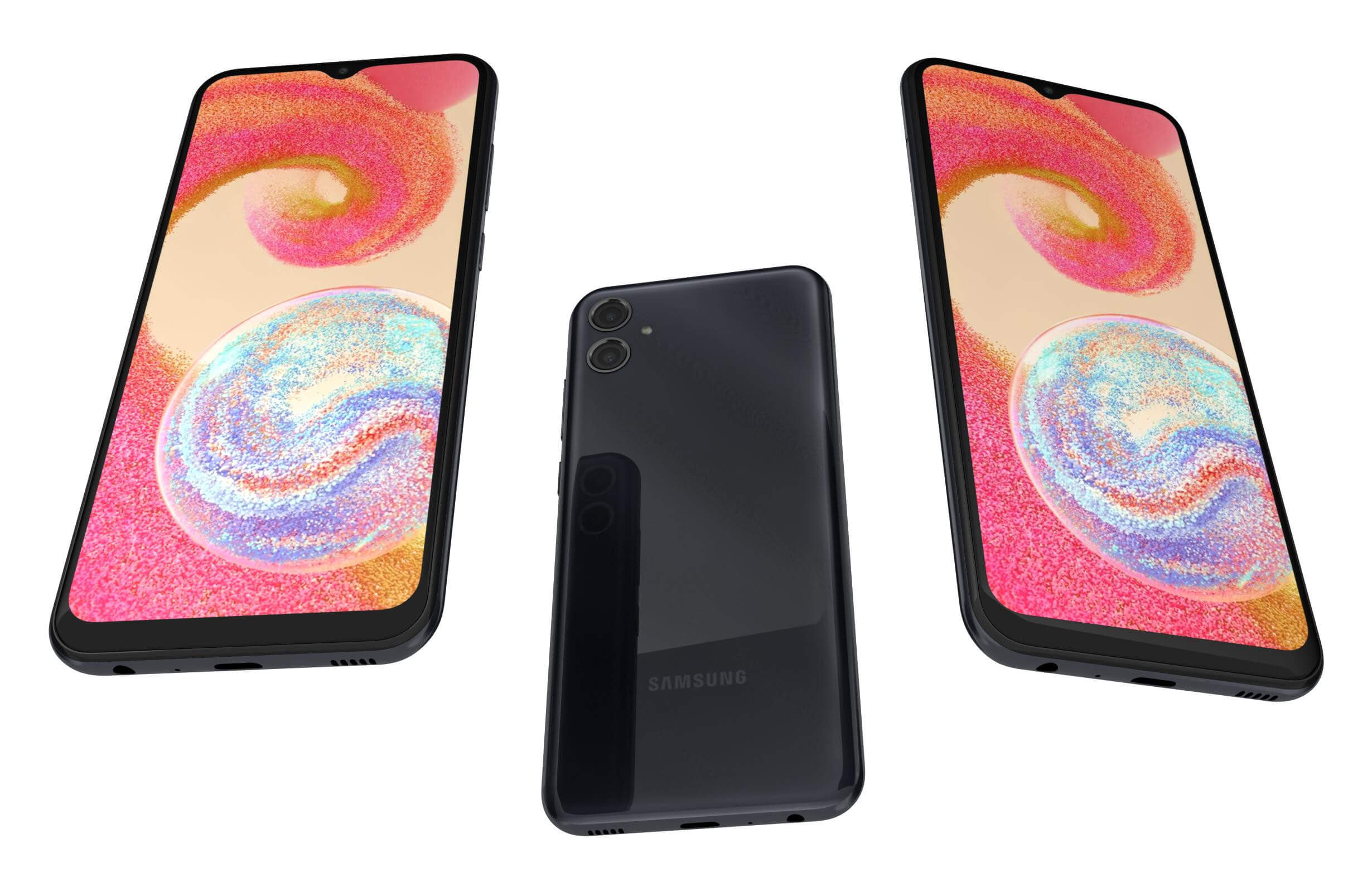 Samsung Galaxy A04e Black - 3D Model by Rever_Art