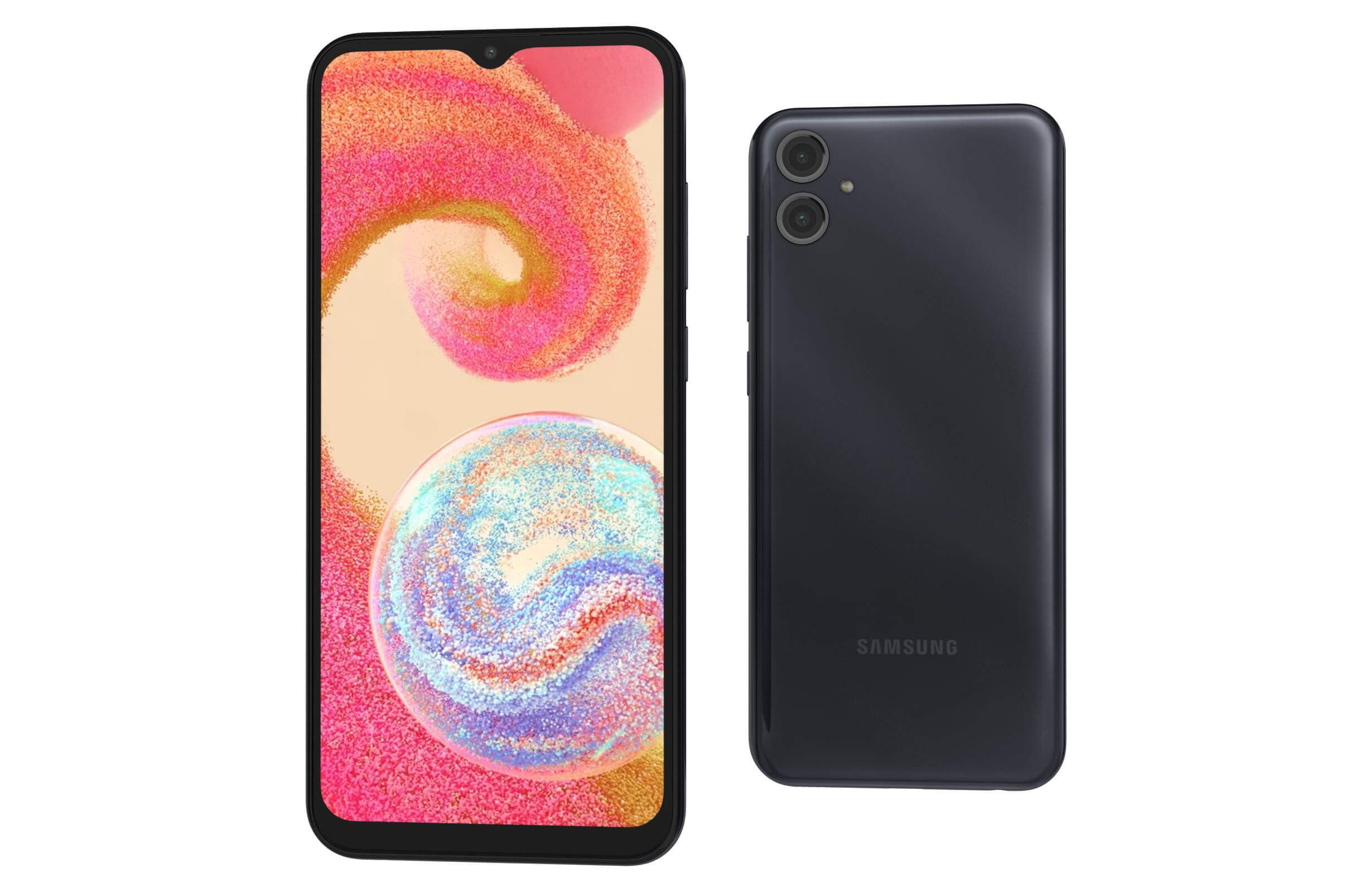 Samsung Galaxy A04e Black - 3D Model by Rever_Art