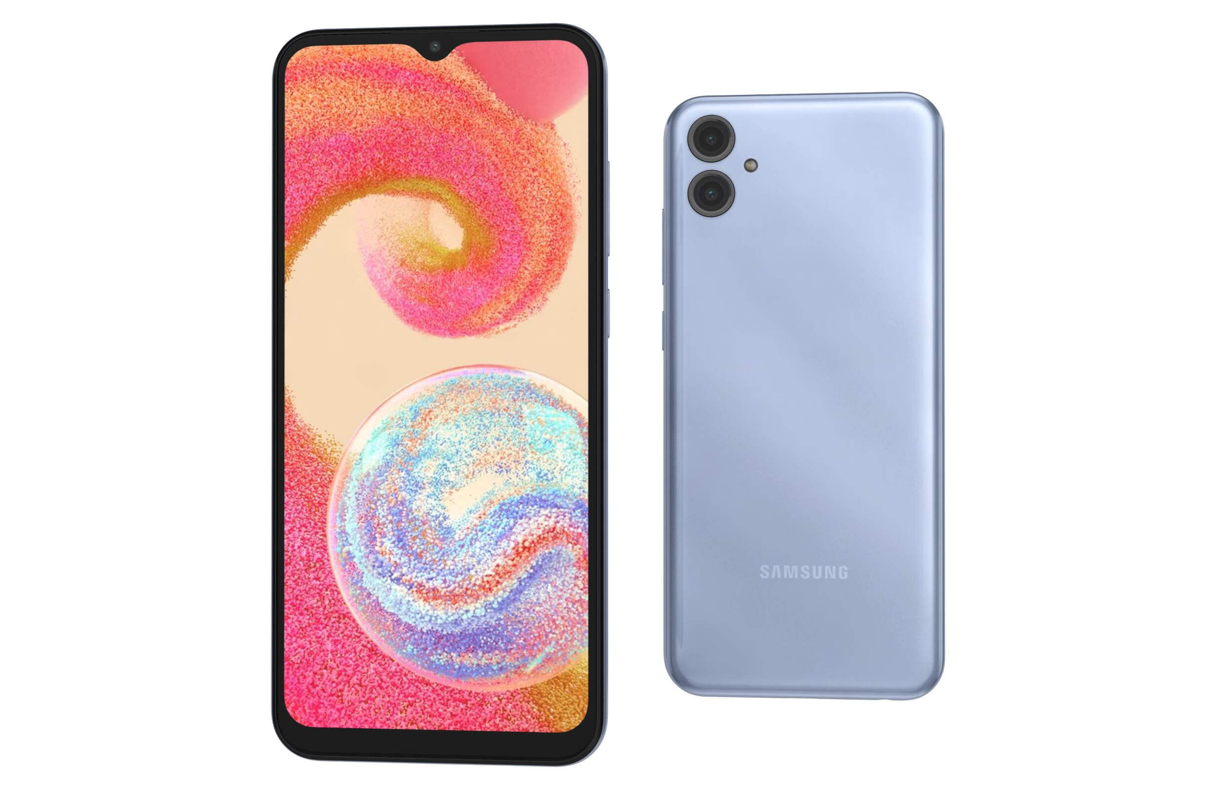 Samsung Galaxy A04e Light Blue - 3D Model by Rever_Art