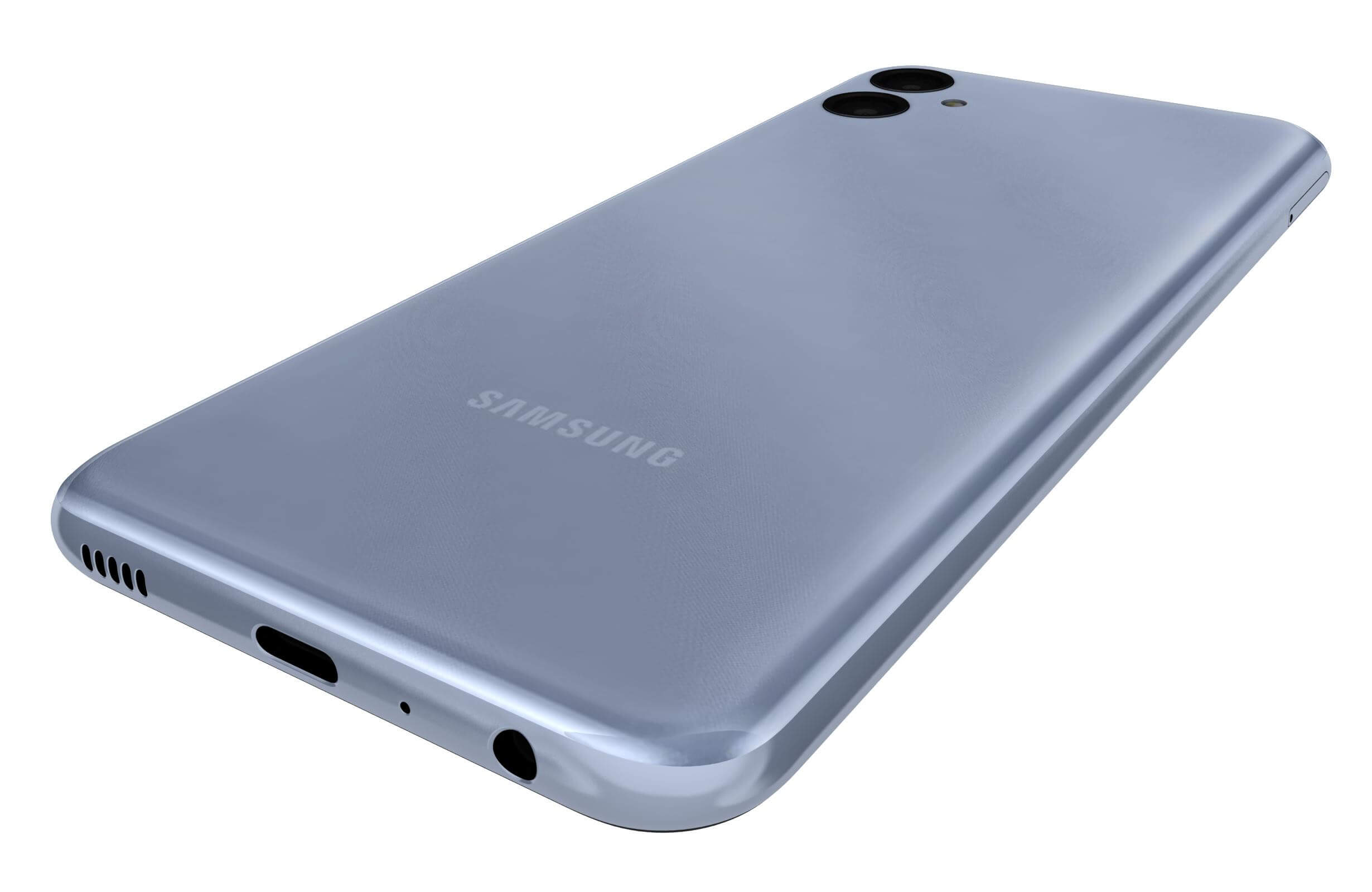 Samsung Galaxy A04e Light Blue - 3D Model by Rever_Art