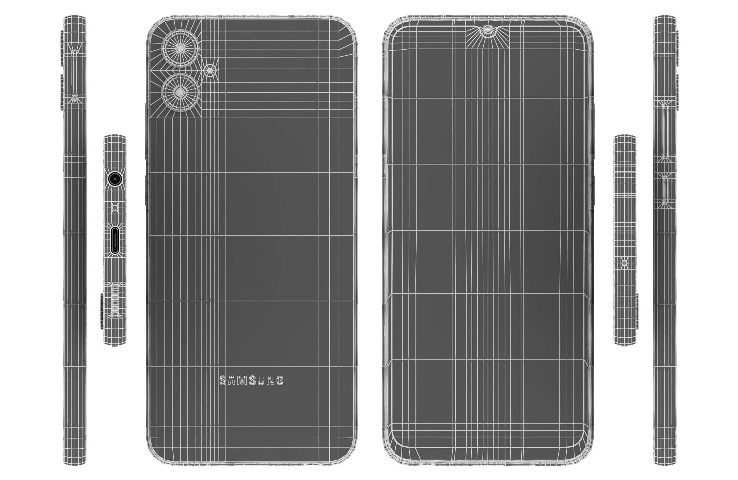 Samsung Galaxy A05 All Colors - 3D Model by Rever_Art