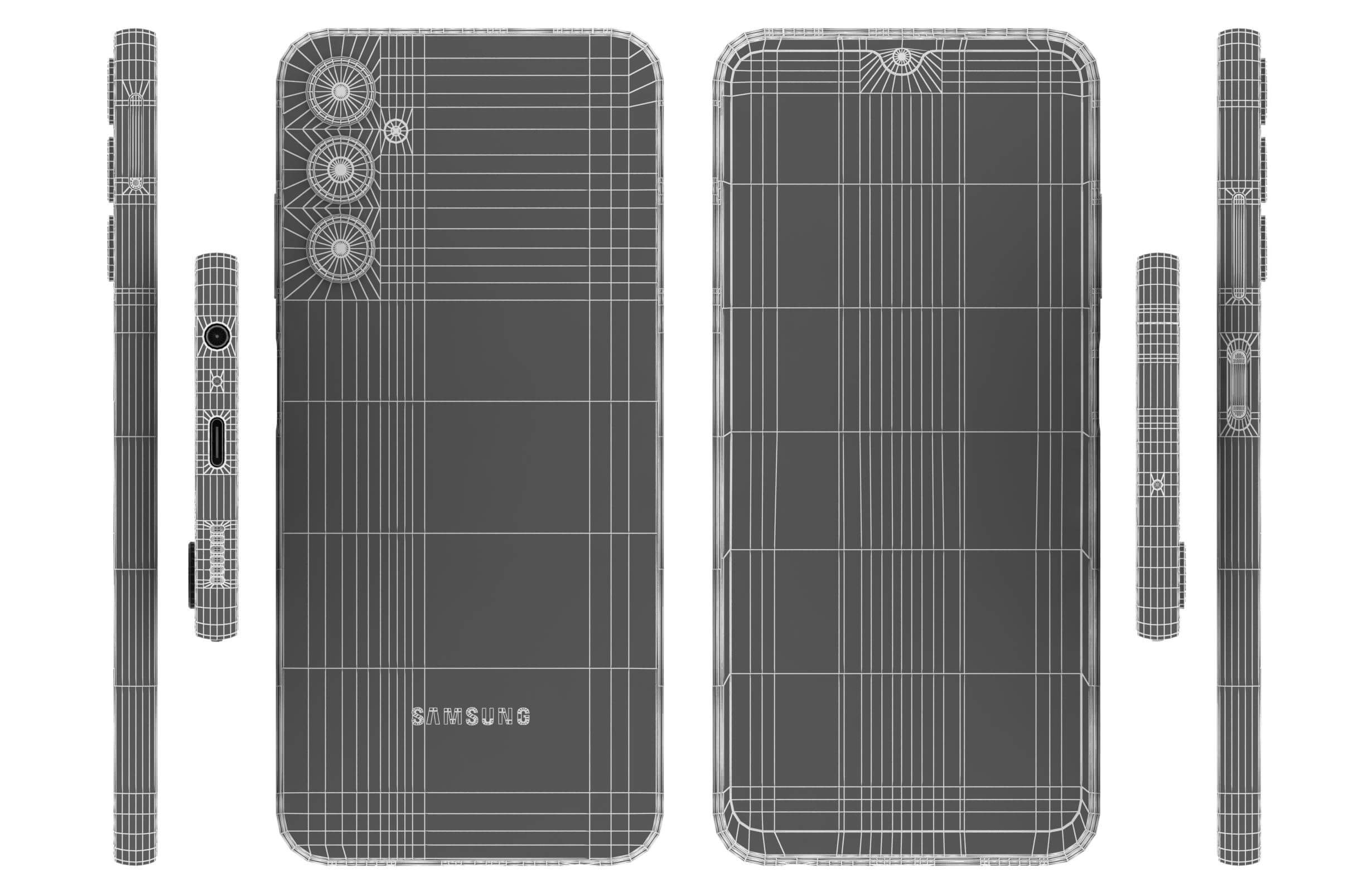 Samsung Galaxy A05S All Colors - 3D Model by Rever_Art