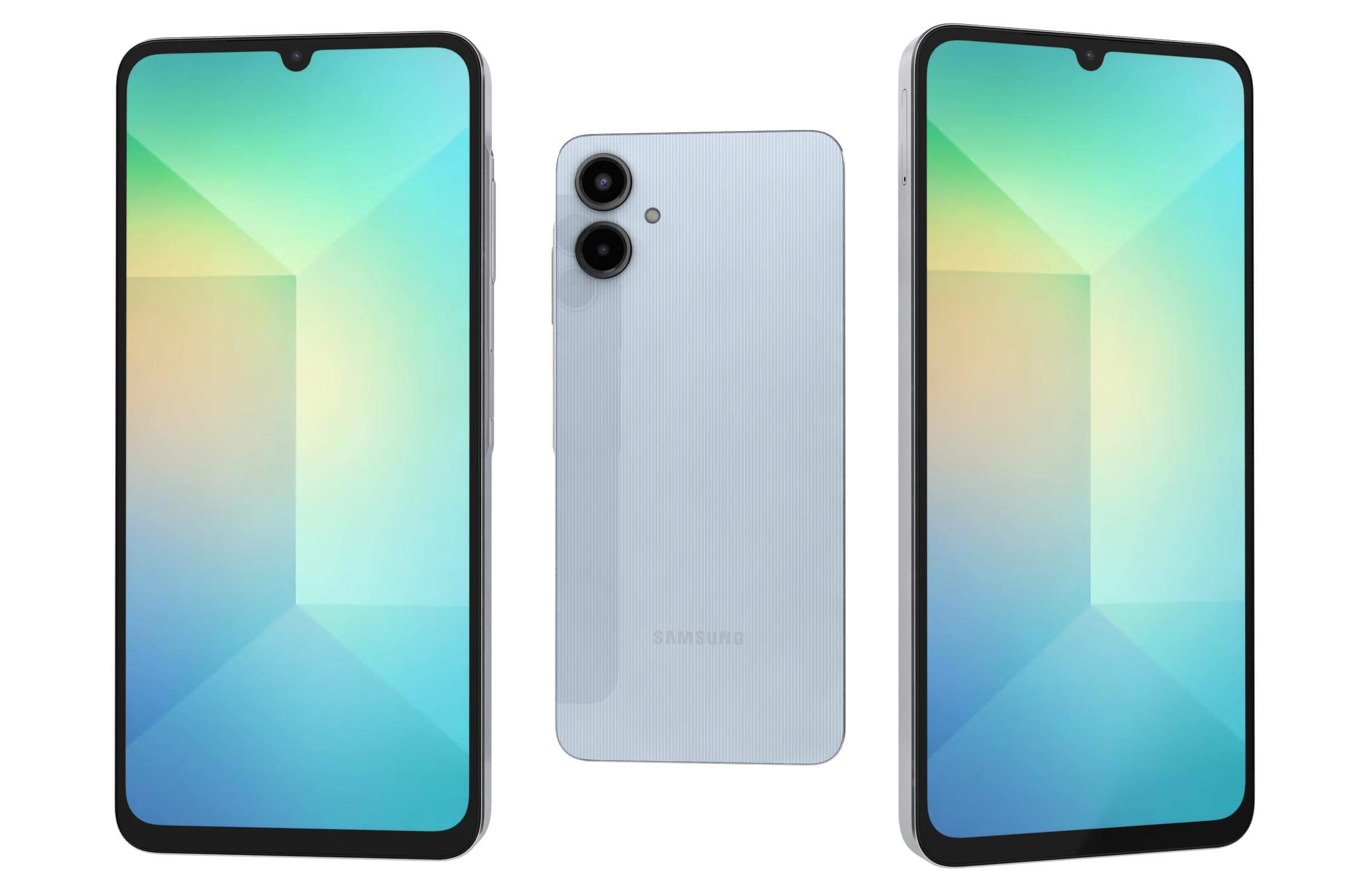 Samsung Galaxy A06 All Colors - 3D Model by Rever_Art