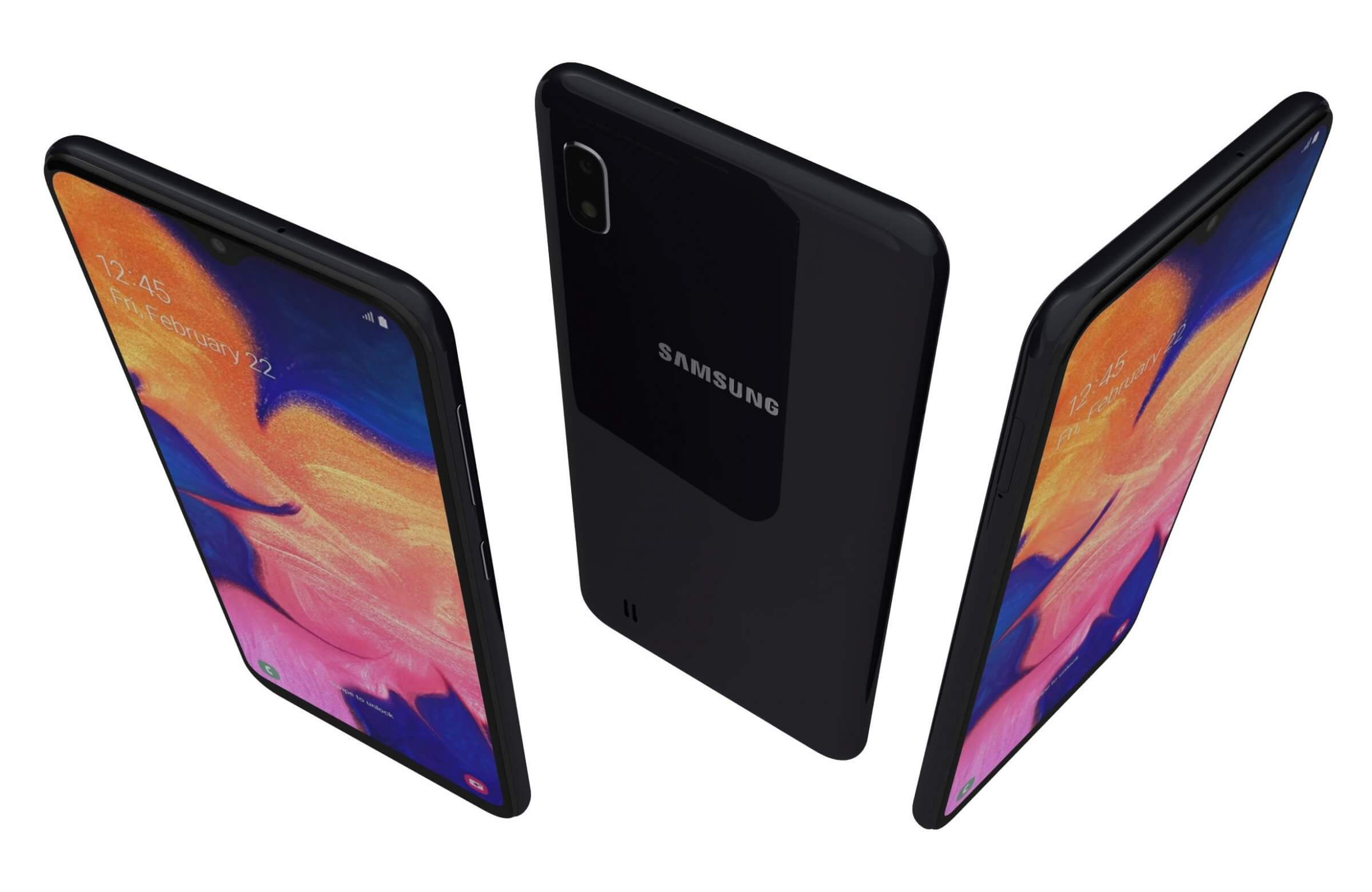 Samsung Galaxy A10 All Colors - 3D Model by Rever_Art