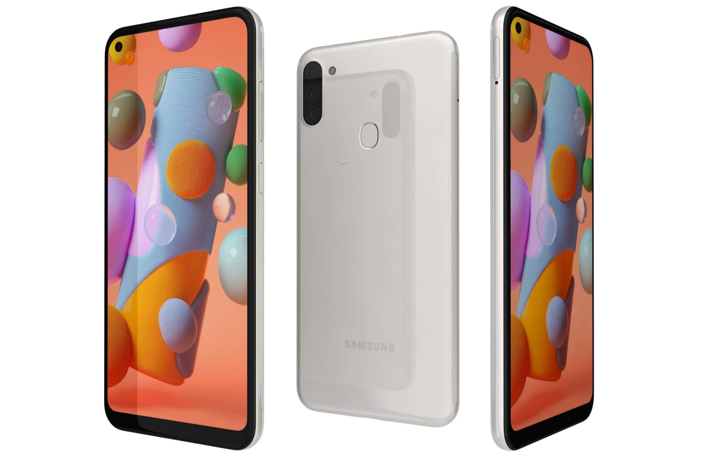 Samsung Galaxy A11 All Colors - 3D Model by Rever_Art