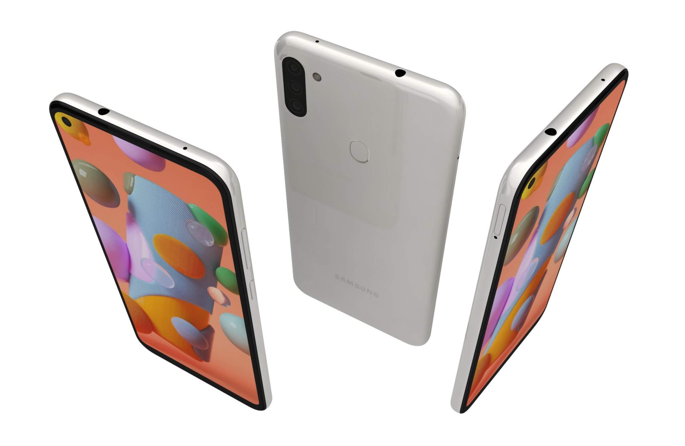 Samsung Galaxy A11 All Colors - 3D Model by Rever_Art