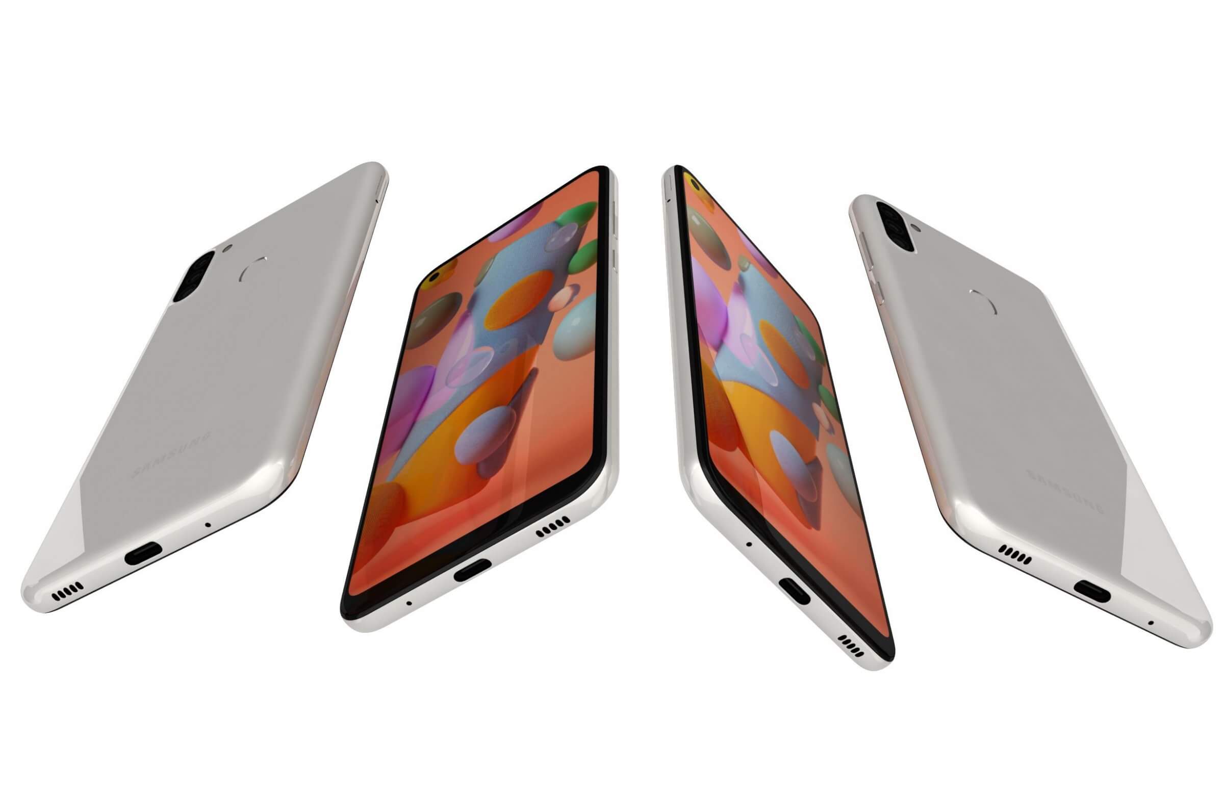 Samsung Galaxy A11 All Colors - 3D Model by Rever_Art