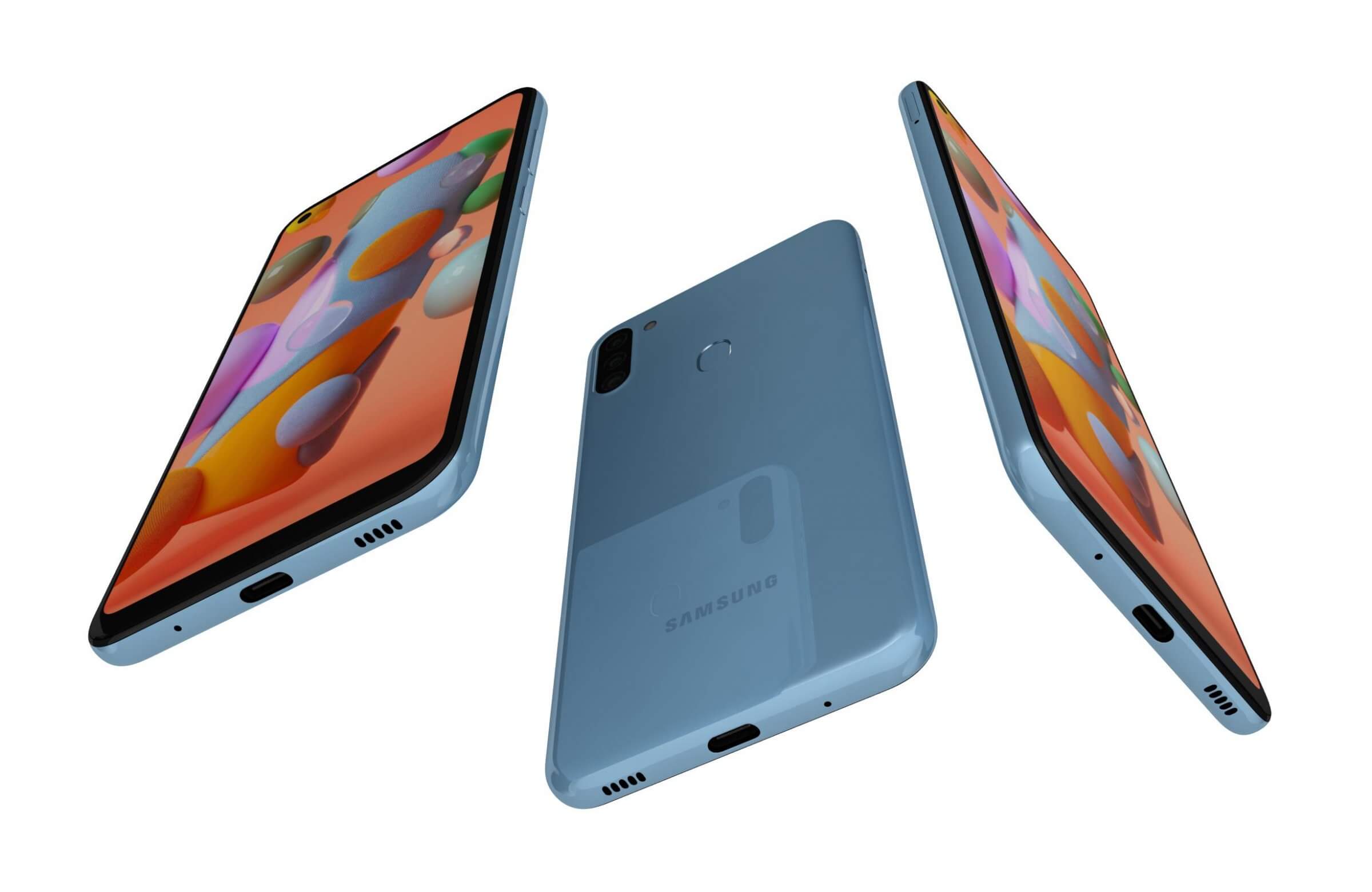 Samsung Galaxy A11 All Colors - 3D Model by Rever_Art