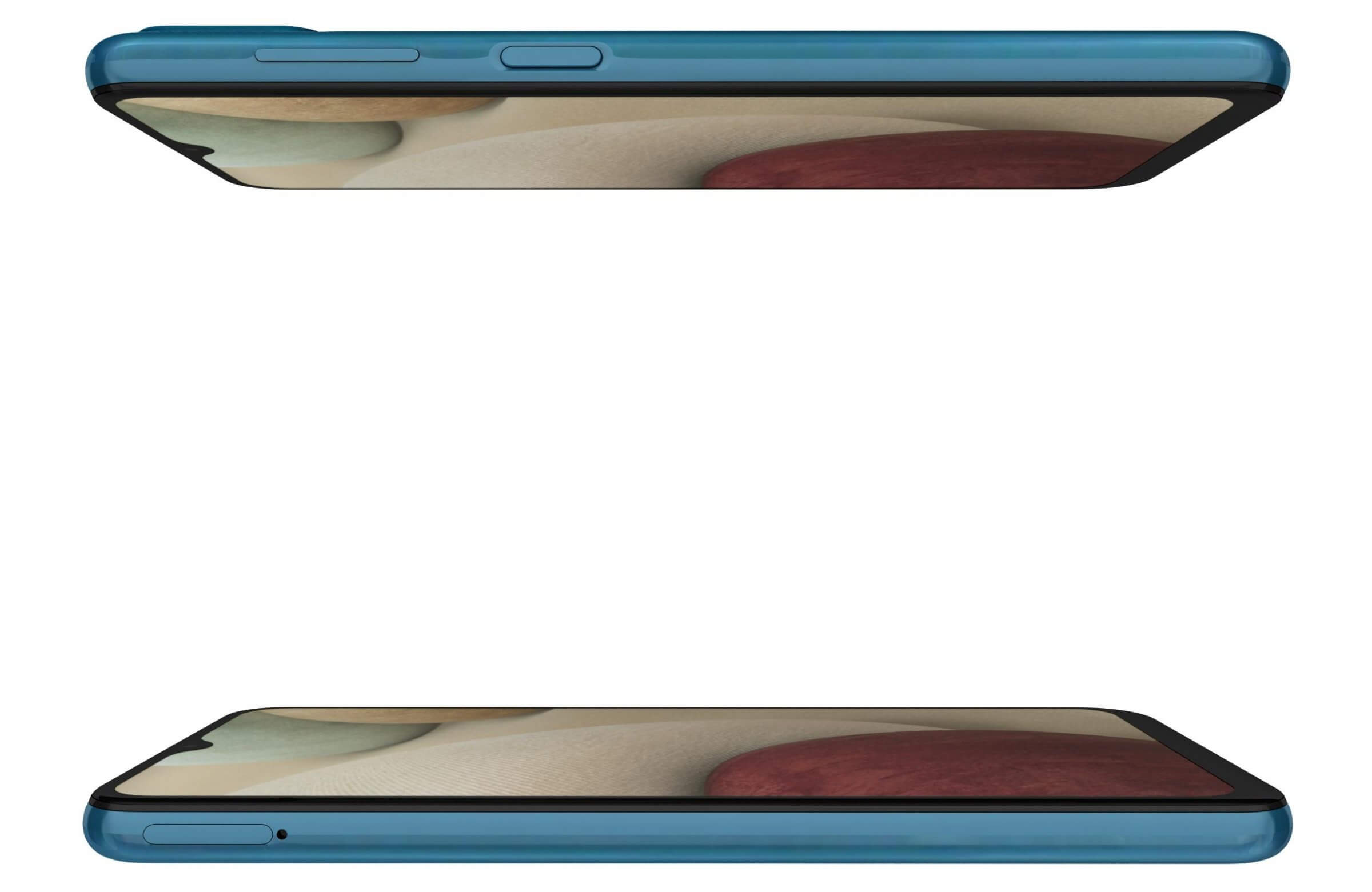 Samsung Galaxy A12 Blue - 3D Model by Rever_Art