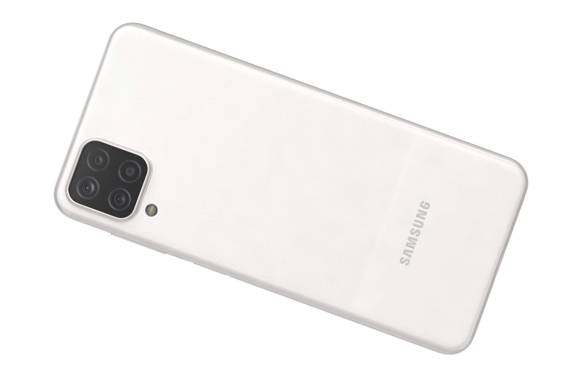 Samsung Galaxy A12 White - 3D Model by Rever_Art
