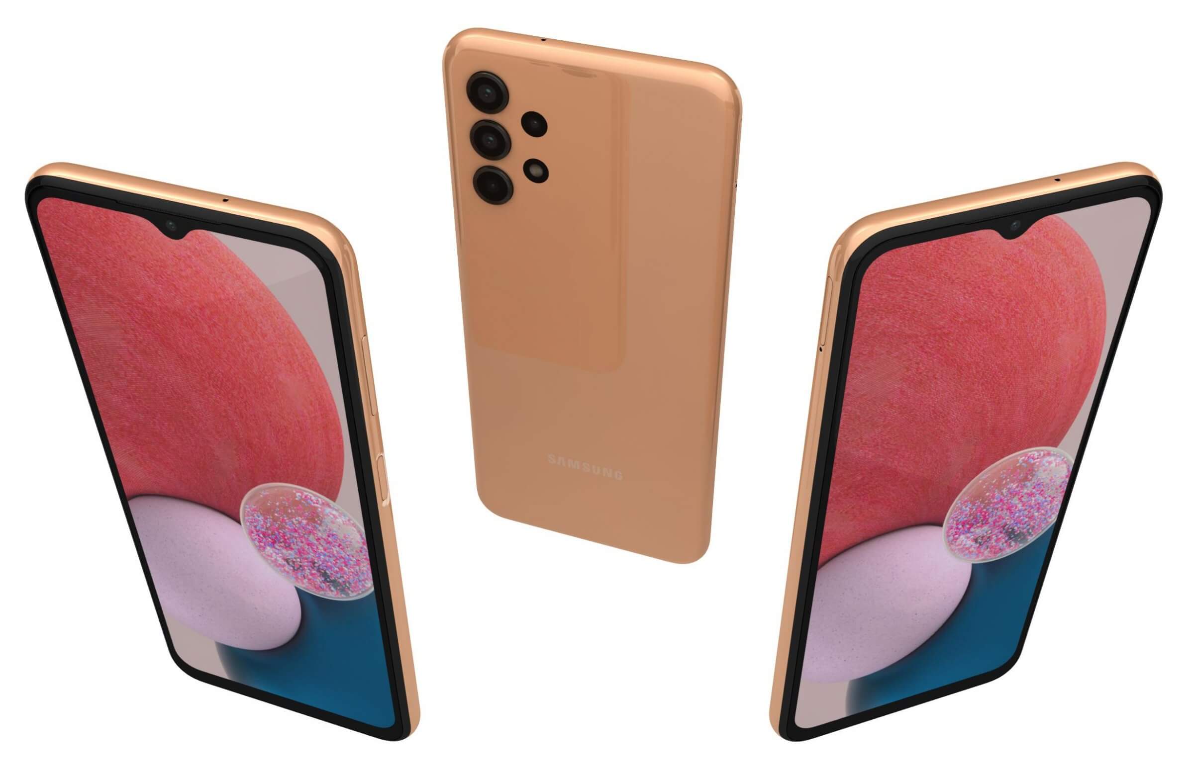 Samsung Galaxy A13 LTE All Colors - 3D Model by Rever_Art