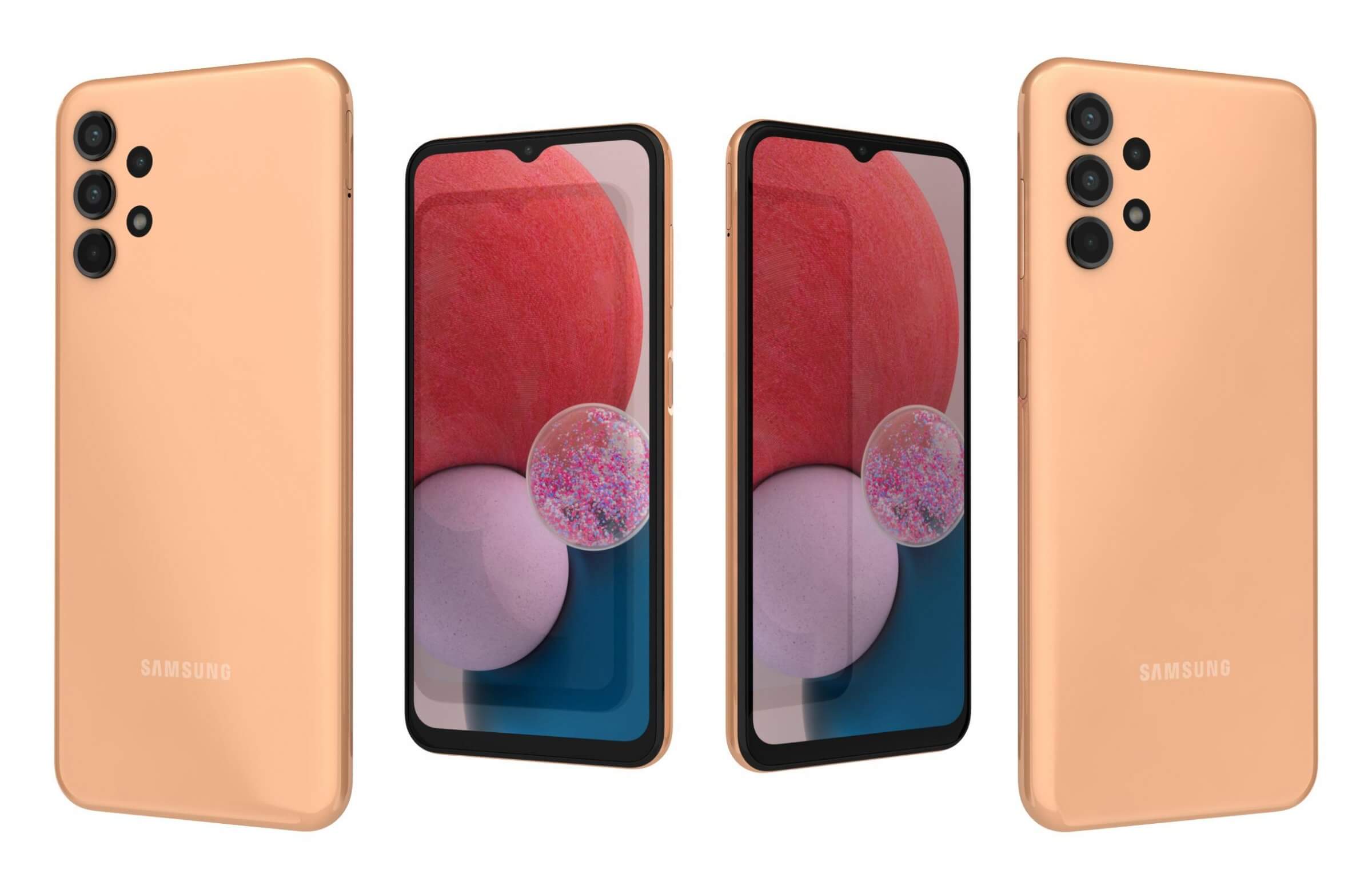 Samsung Galaxy A13 LTE All Colors - 3D Model by Rever_Art