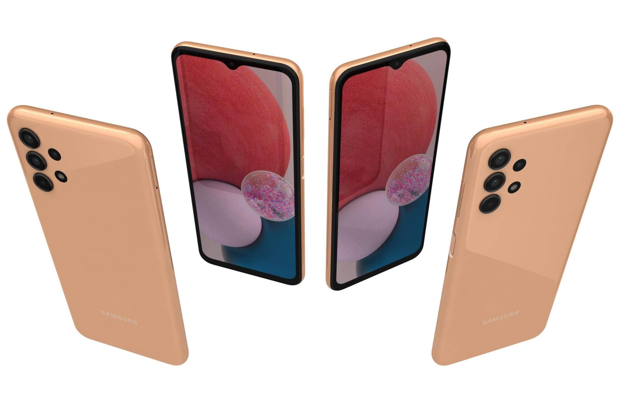 Samsung Galaxy A13 LTE All Colors - 3D Model by Rever_Art