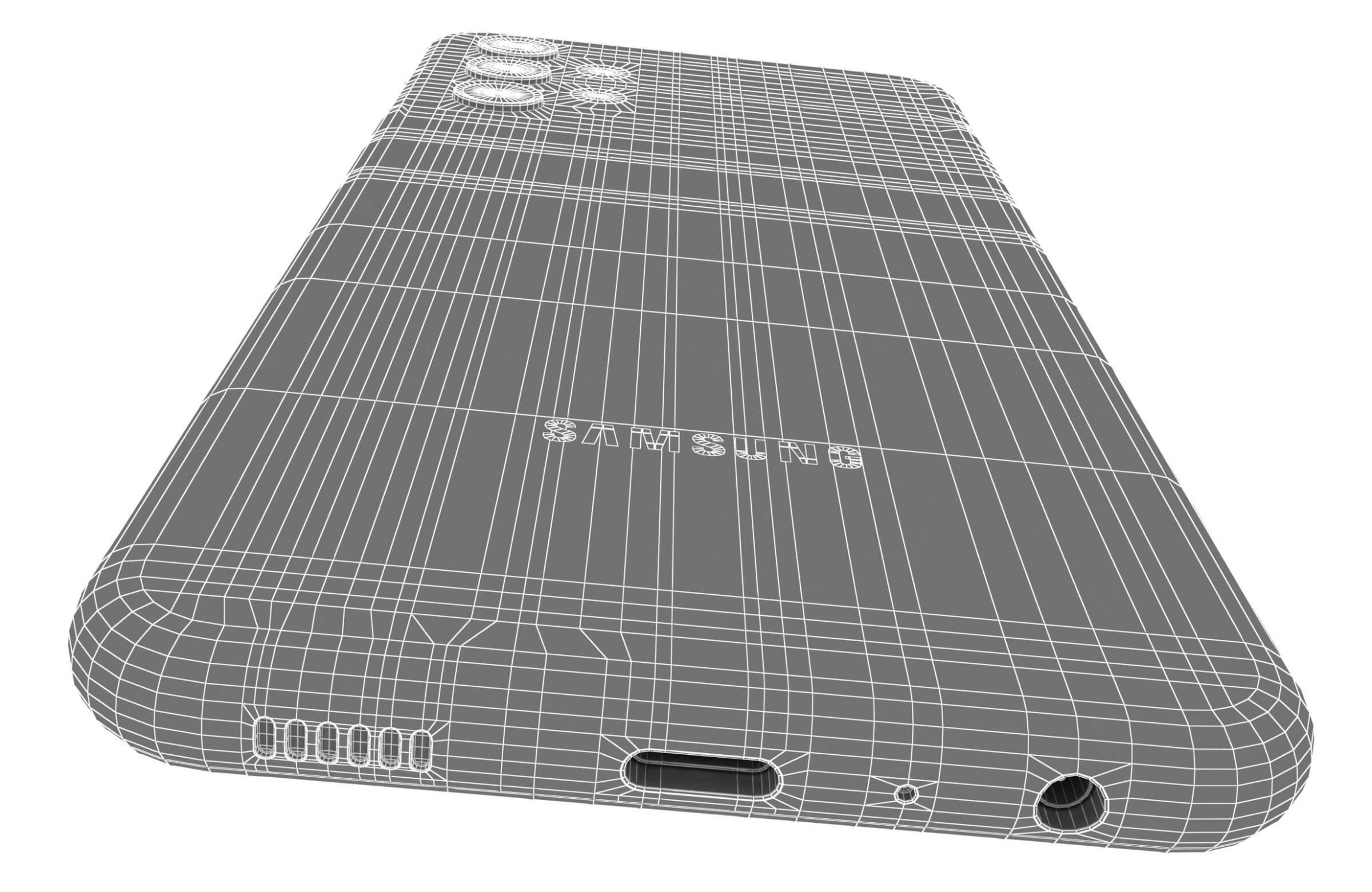 Samsung Galaxy A13 LTE Blue - 3D Model by Rever_Art