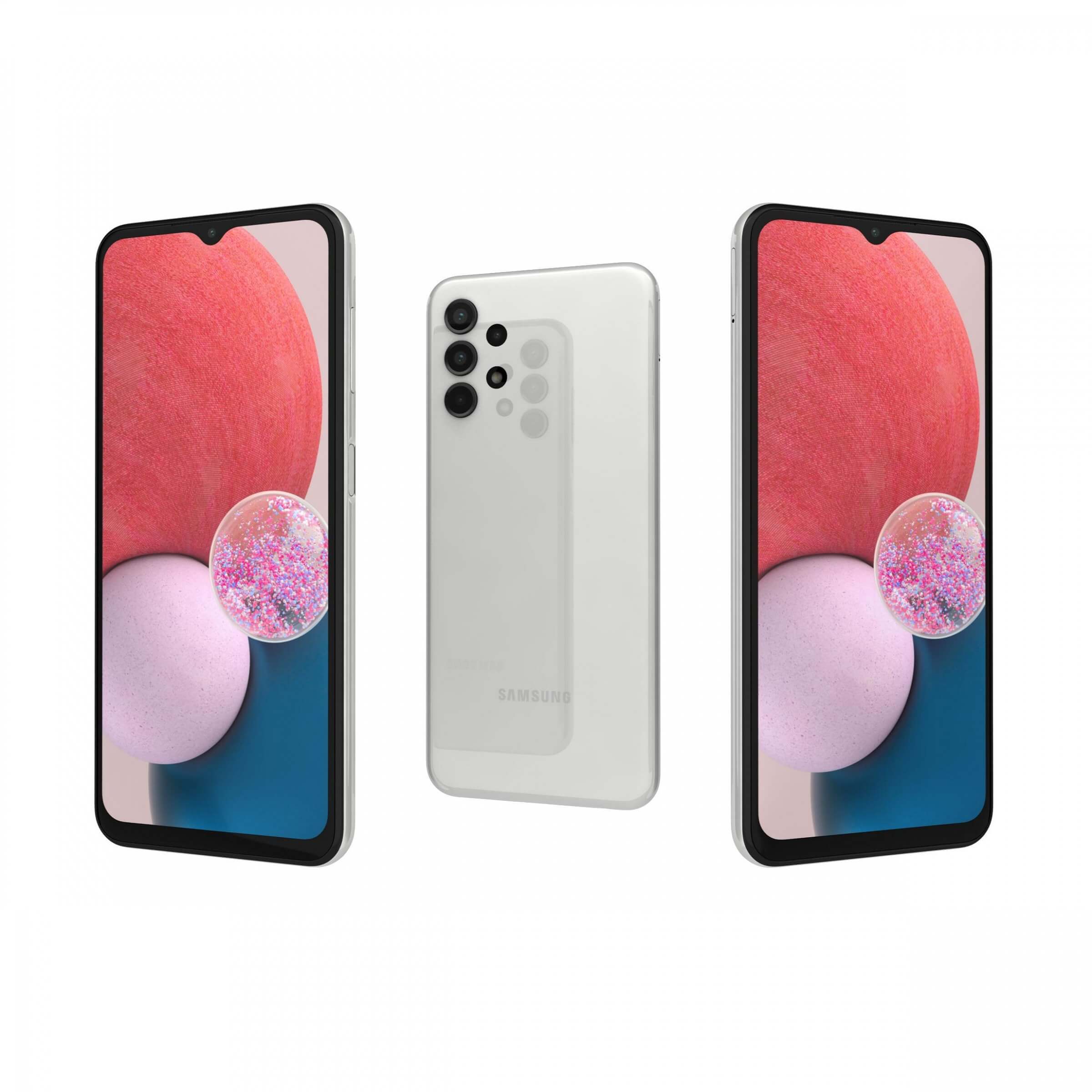 Samsung Galaxy A13 LTE White - 3D Model by Rever_Art