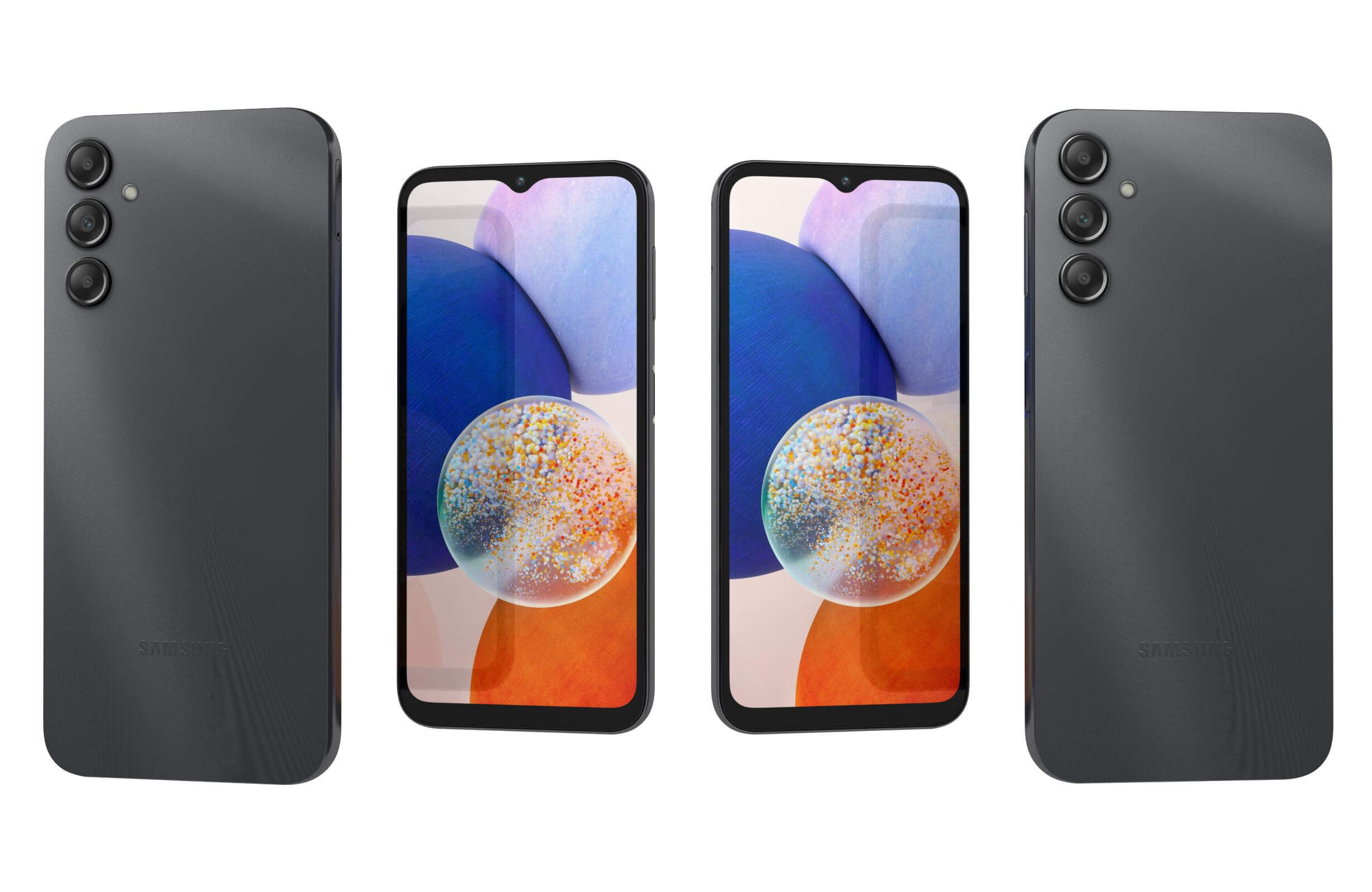 Samsung Galaxy A14 5G Black - 3D Model by Rever_Art