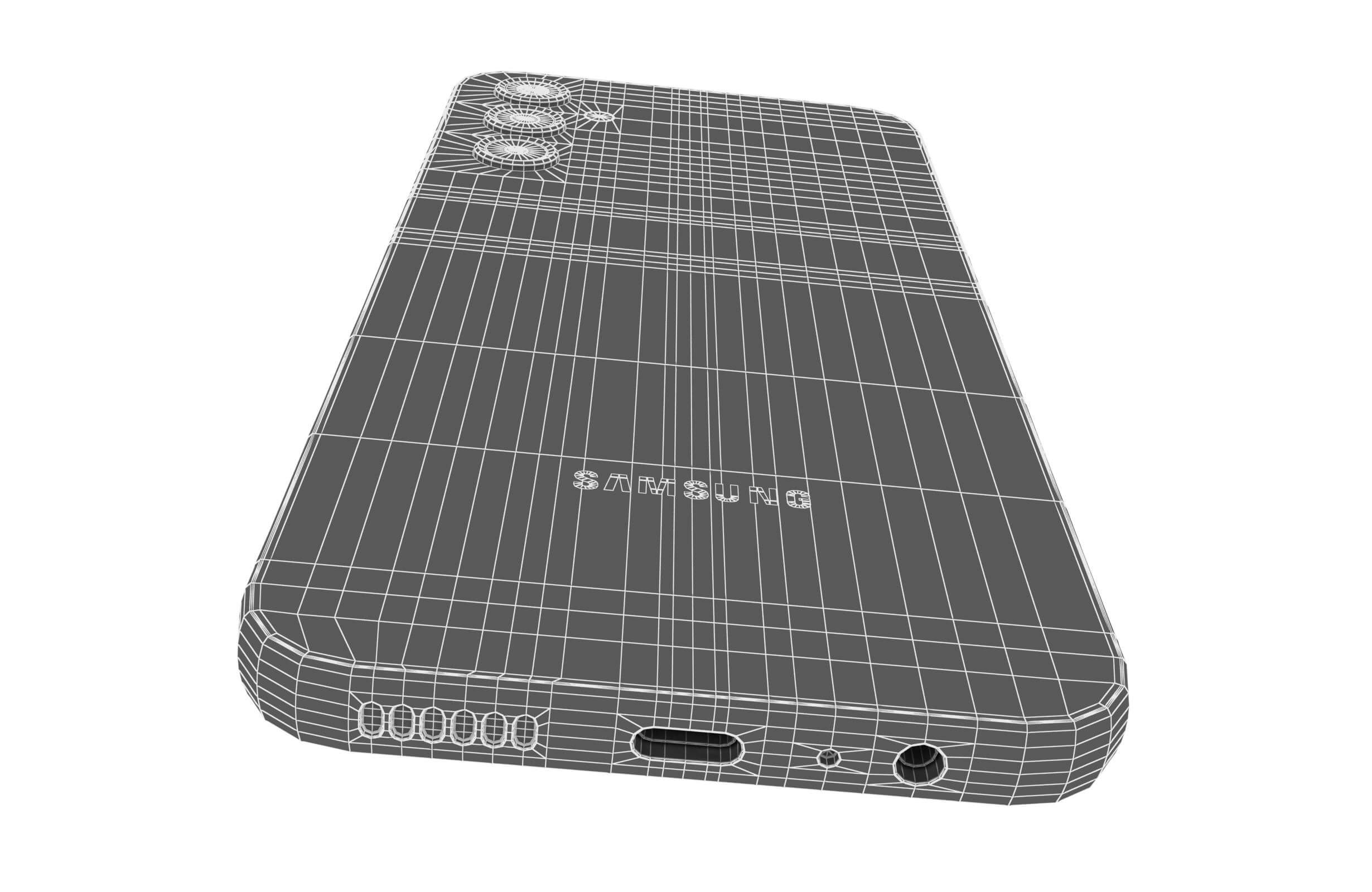 Samsung Galaxy A14 Black - 3D Model by Rever_Art