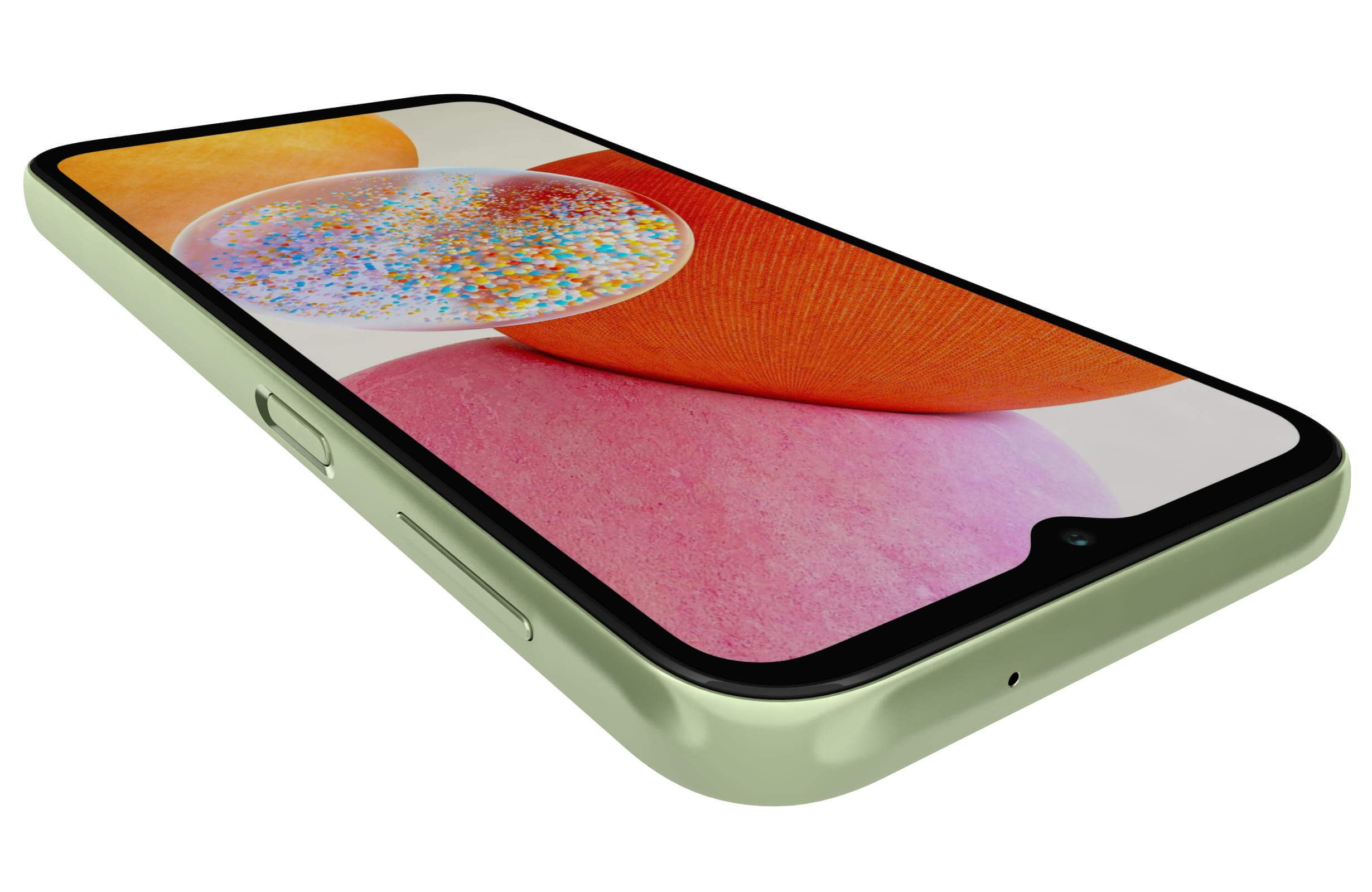 Samsung Galaxy A14 Green - 3D Model by Rever_Art