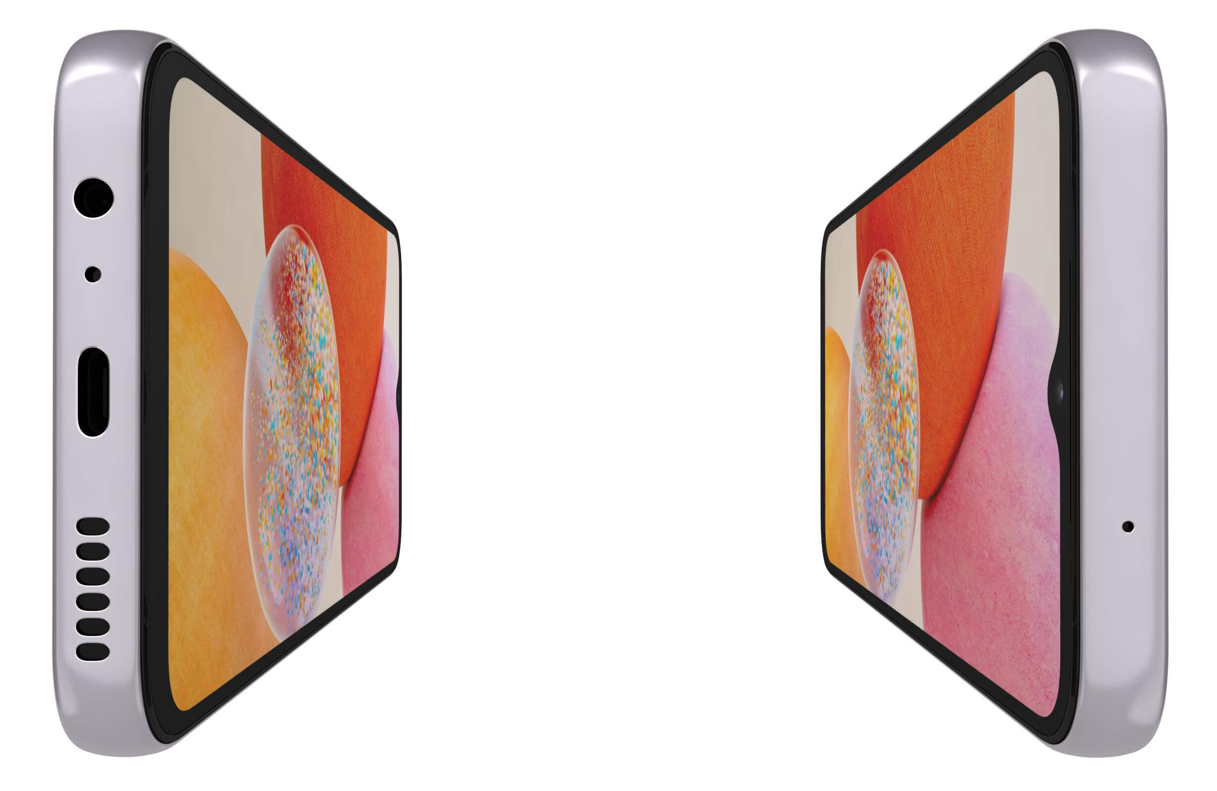 Samsung Galaxy A14 White - 3D Model by Rever_Art