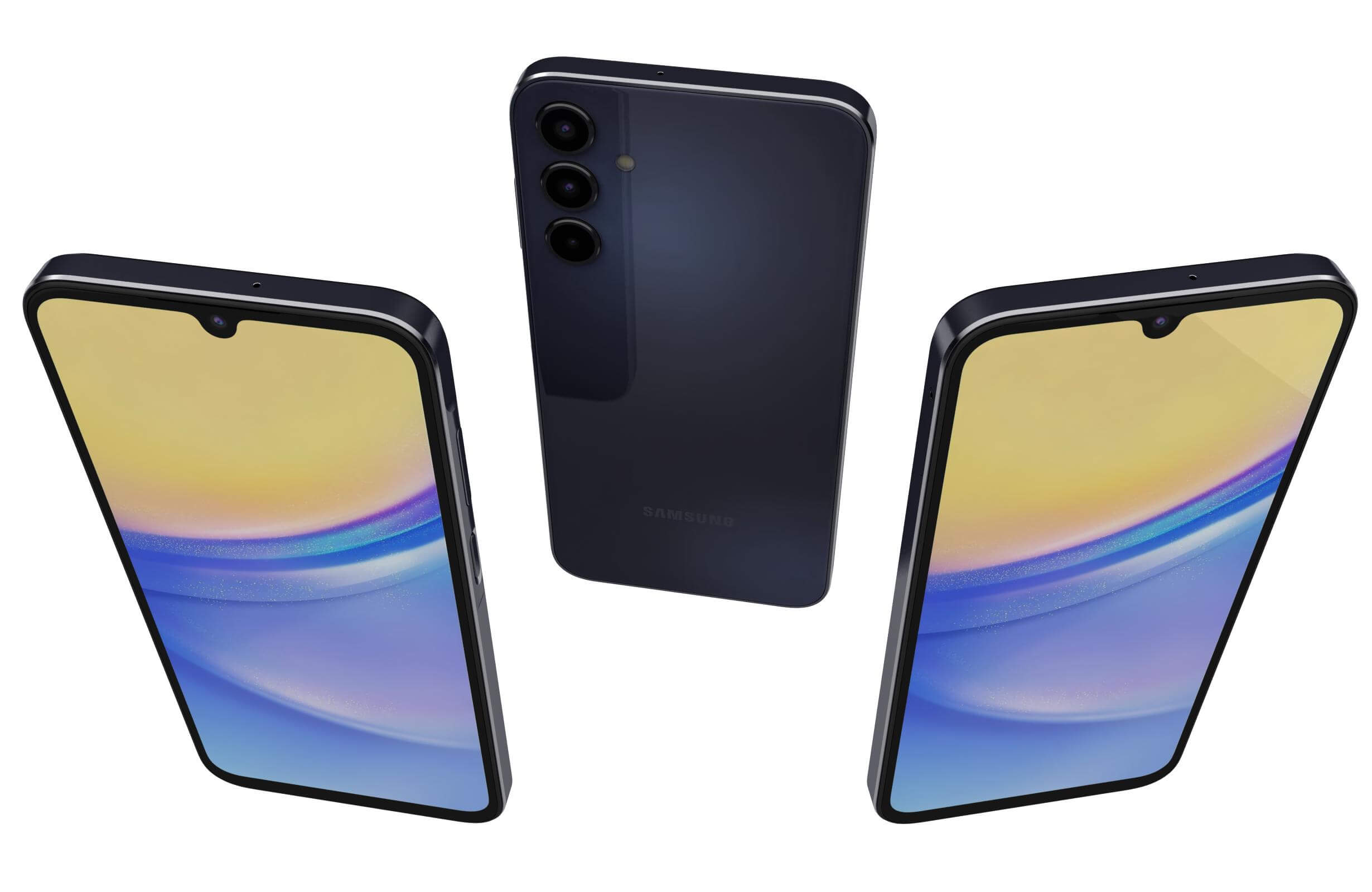 Samsung Galaxy A15 5G Brave Black - 3D Model by Rever_Art