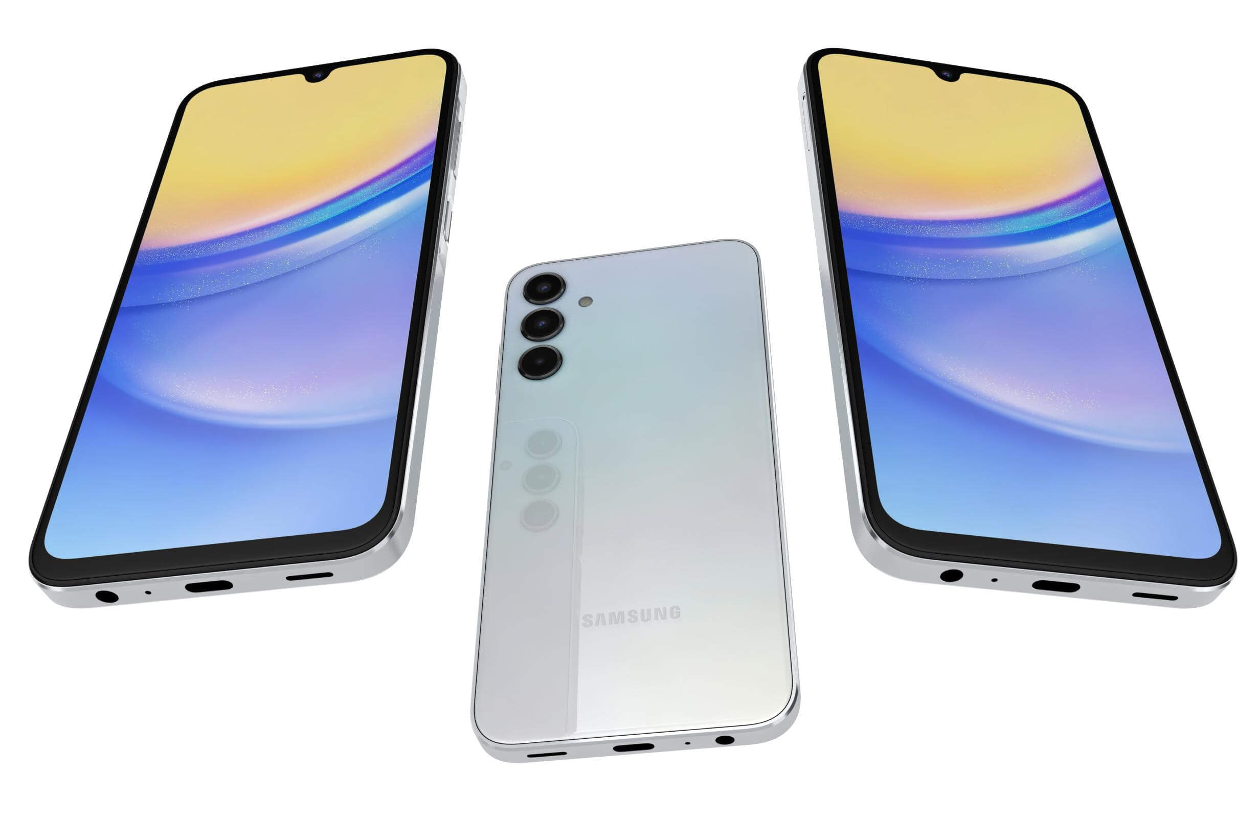 Samsung Galaxy A15 5G Optimistic Blue - 3D Model by Rever_Art