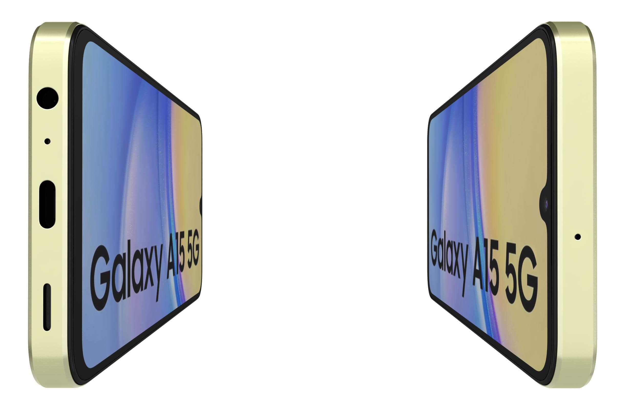 Samsung Galaxy A15 5G Personality Yellow - 3D Model by Rever_Art