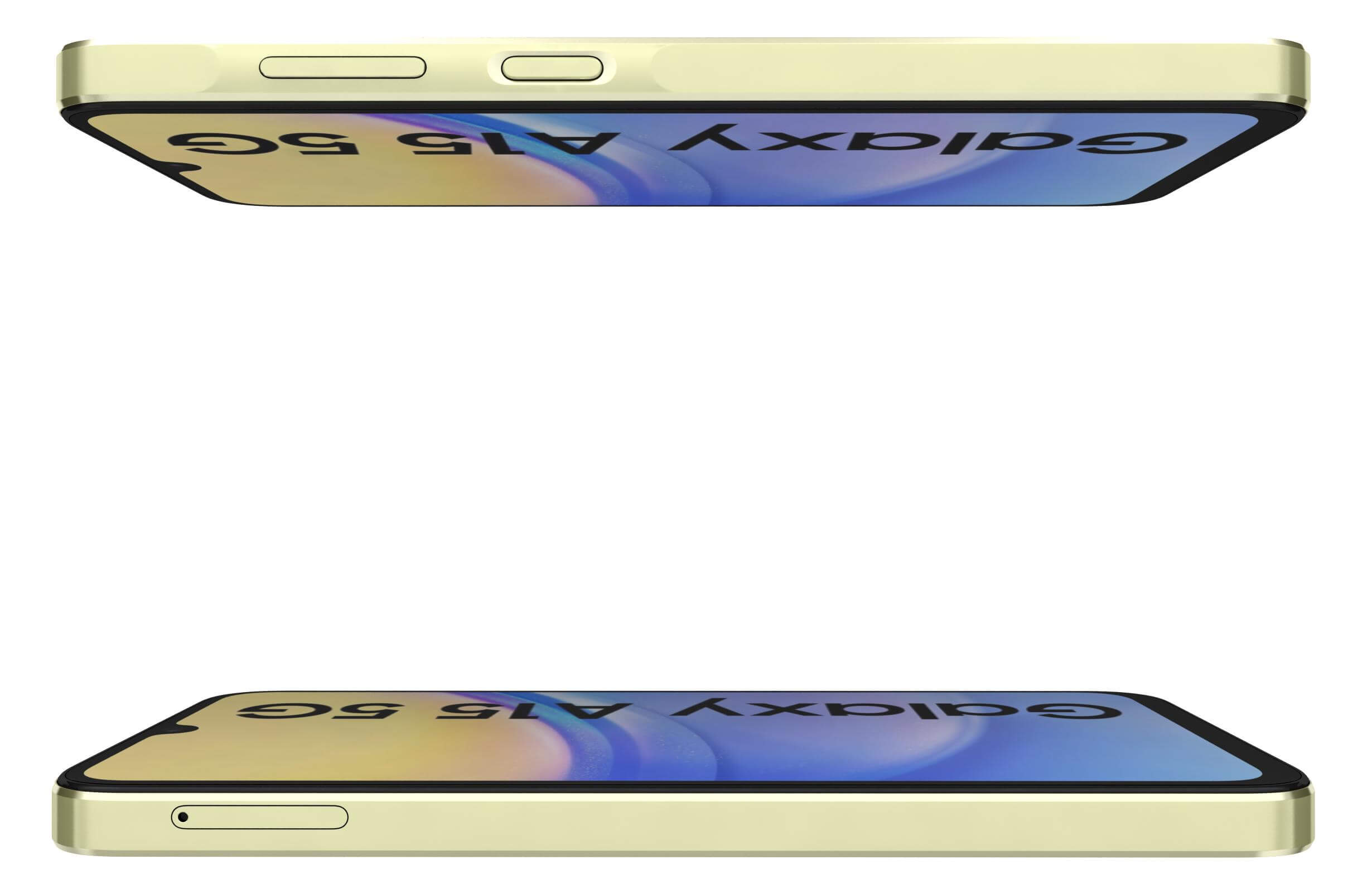 Samsung Galaxy A15 5G Personality Yellow - 3D Model by Rever_Art